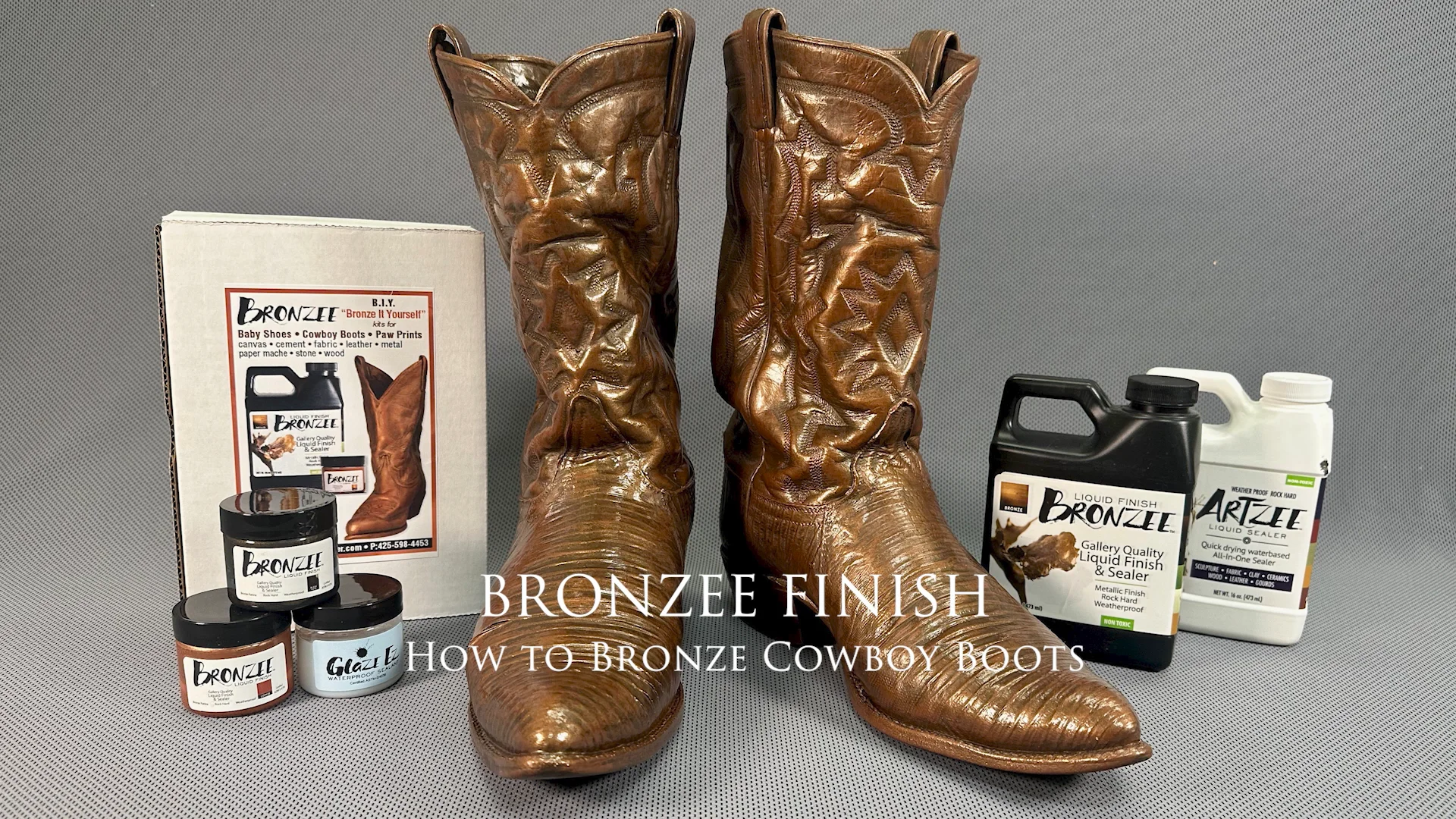 How to Bronze Cowboy Boots