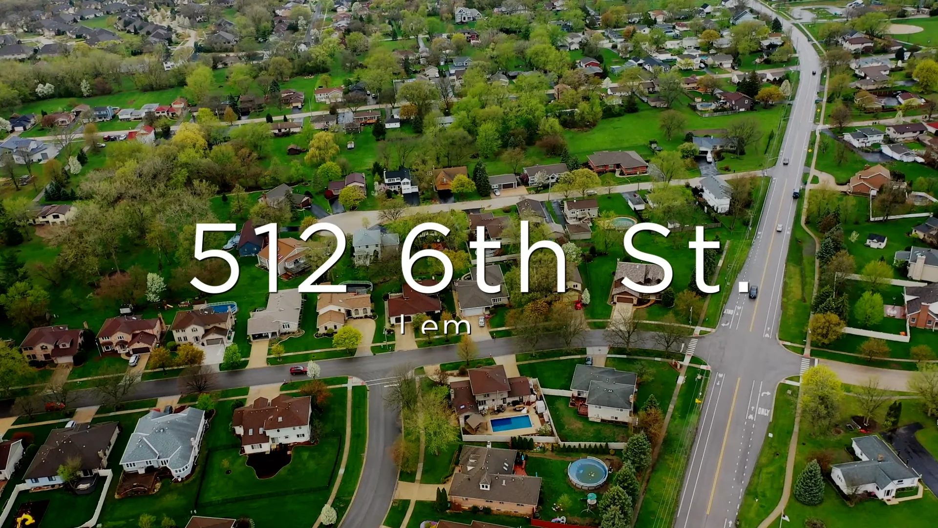 512 6th Street Lemont on Vimeo