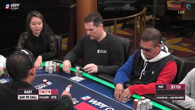 #596: Tough Session for Bart at HCL Part 1… | Crush Live Poker