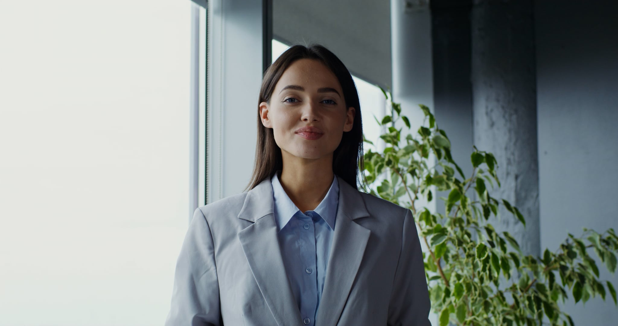 494089_Woman_Looking_At_Camera_Portrait_Office_By_M-Art_Production ...