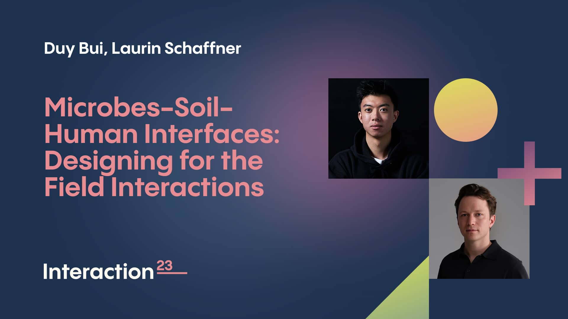 Microbes-Soil-Human Interfaces Designing for the Field Interactions on ...