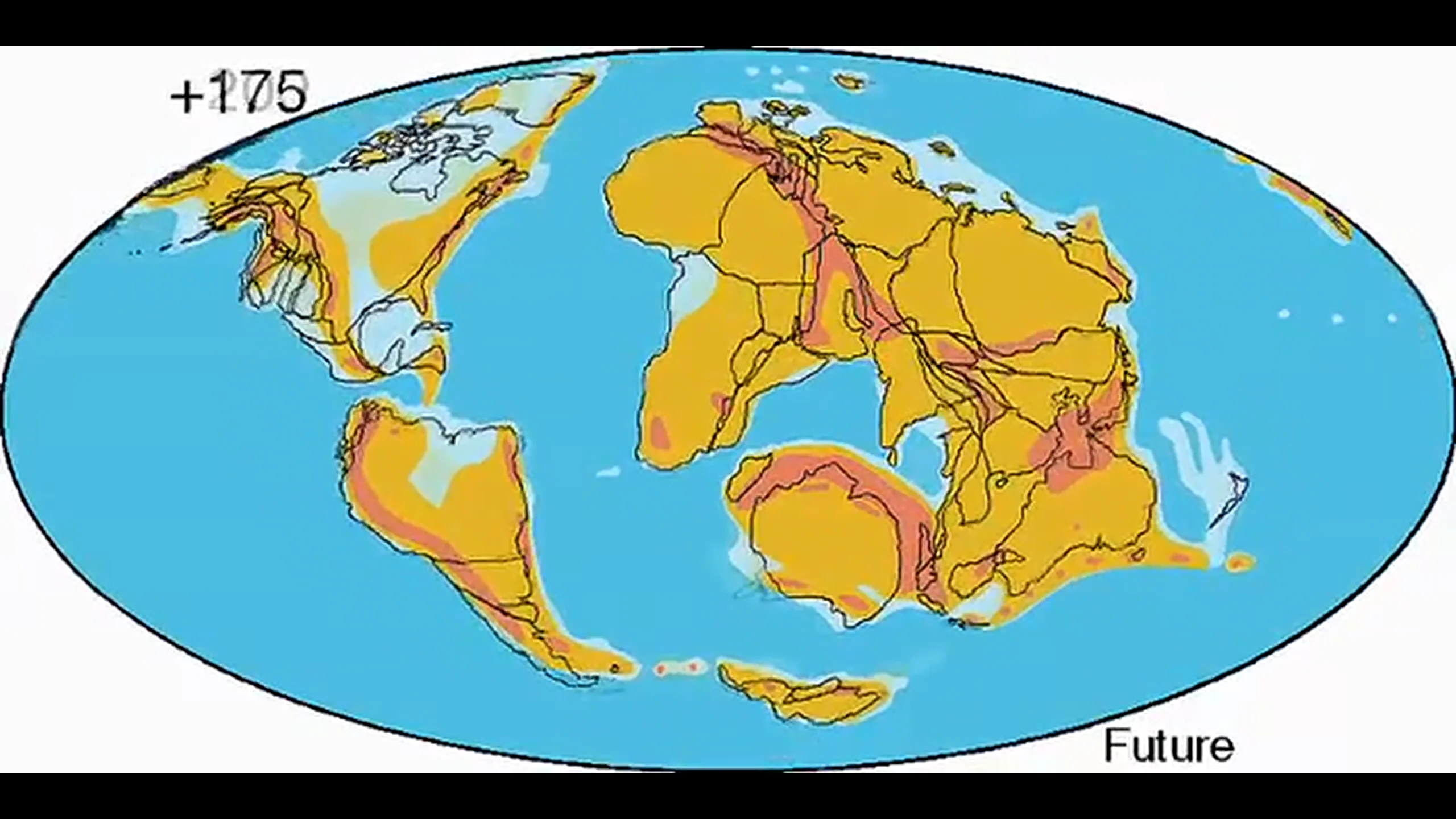 Scotese Animation Paleogeography (750 mya-Present) and Future Plate ...