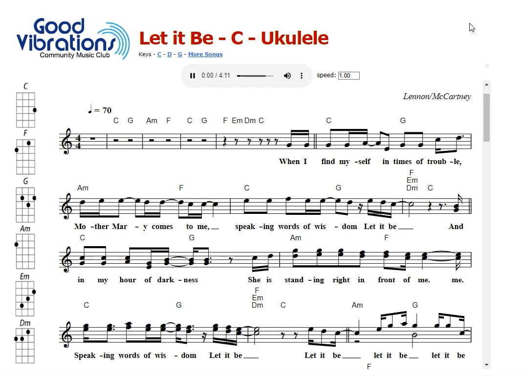 Let it Be - C - Capture on Vimeo