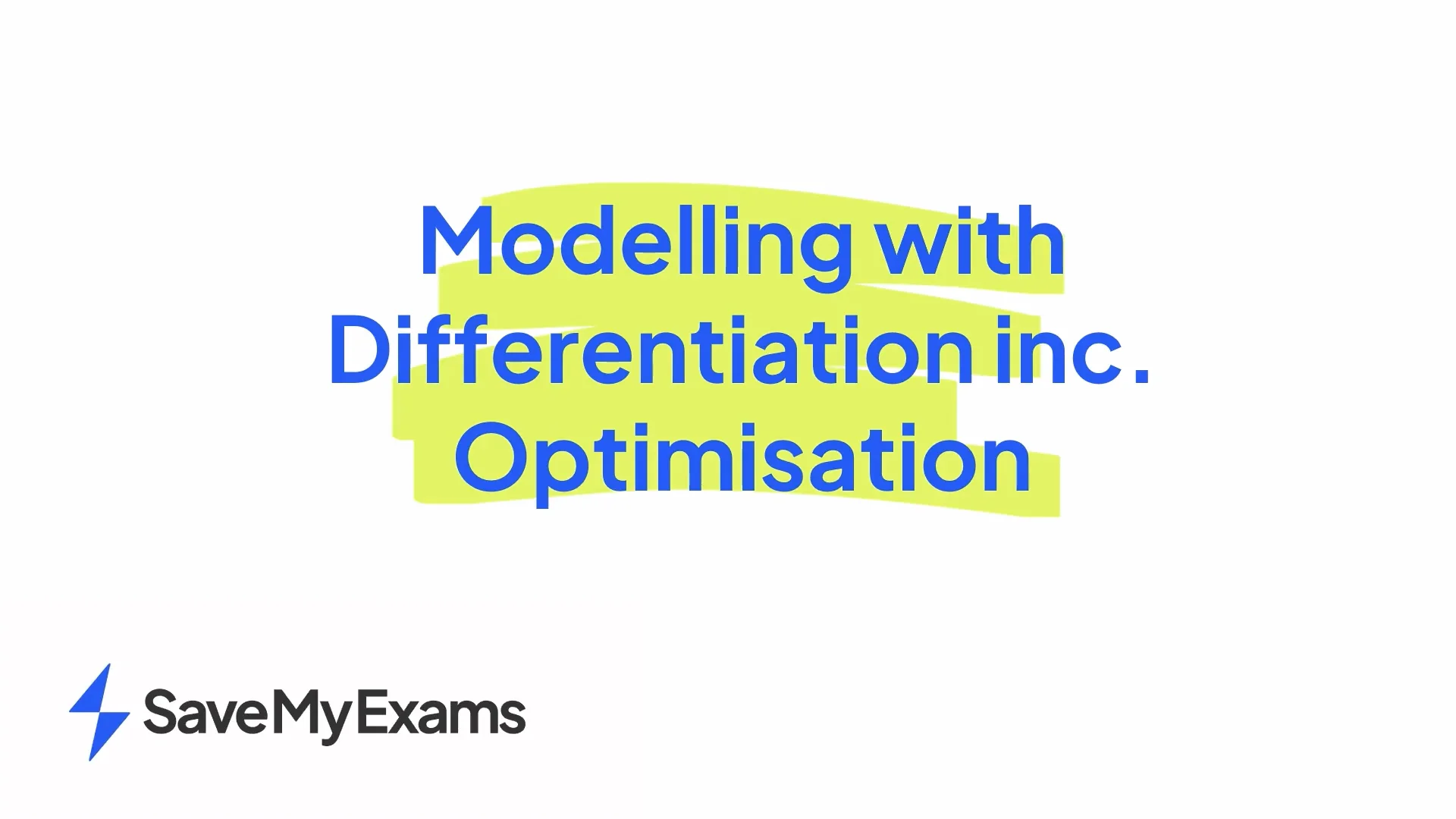 Modelling with Differentiation
