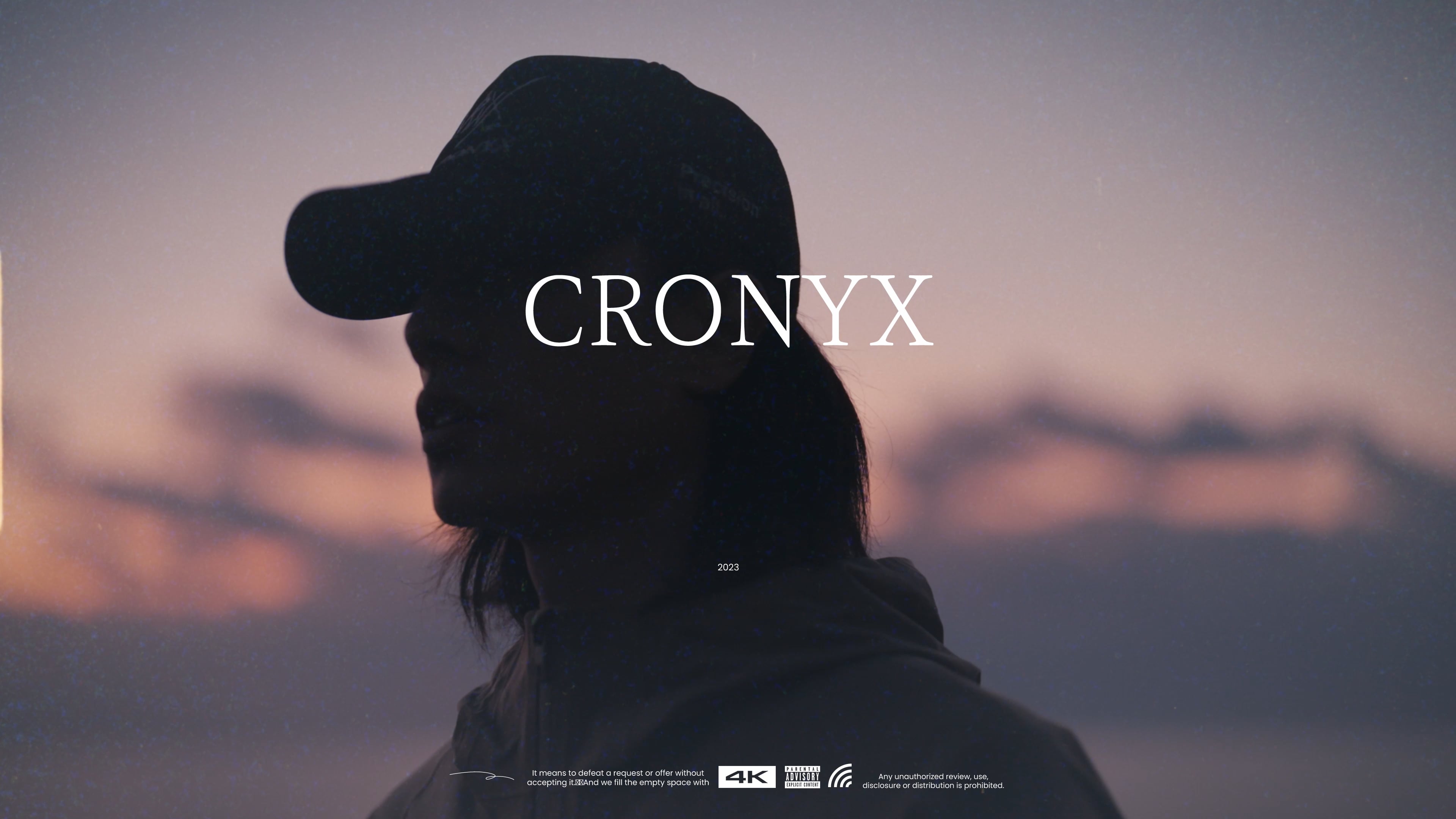 CRONYX 2023 fashion film (Director's Cut) on Vimeo