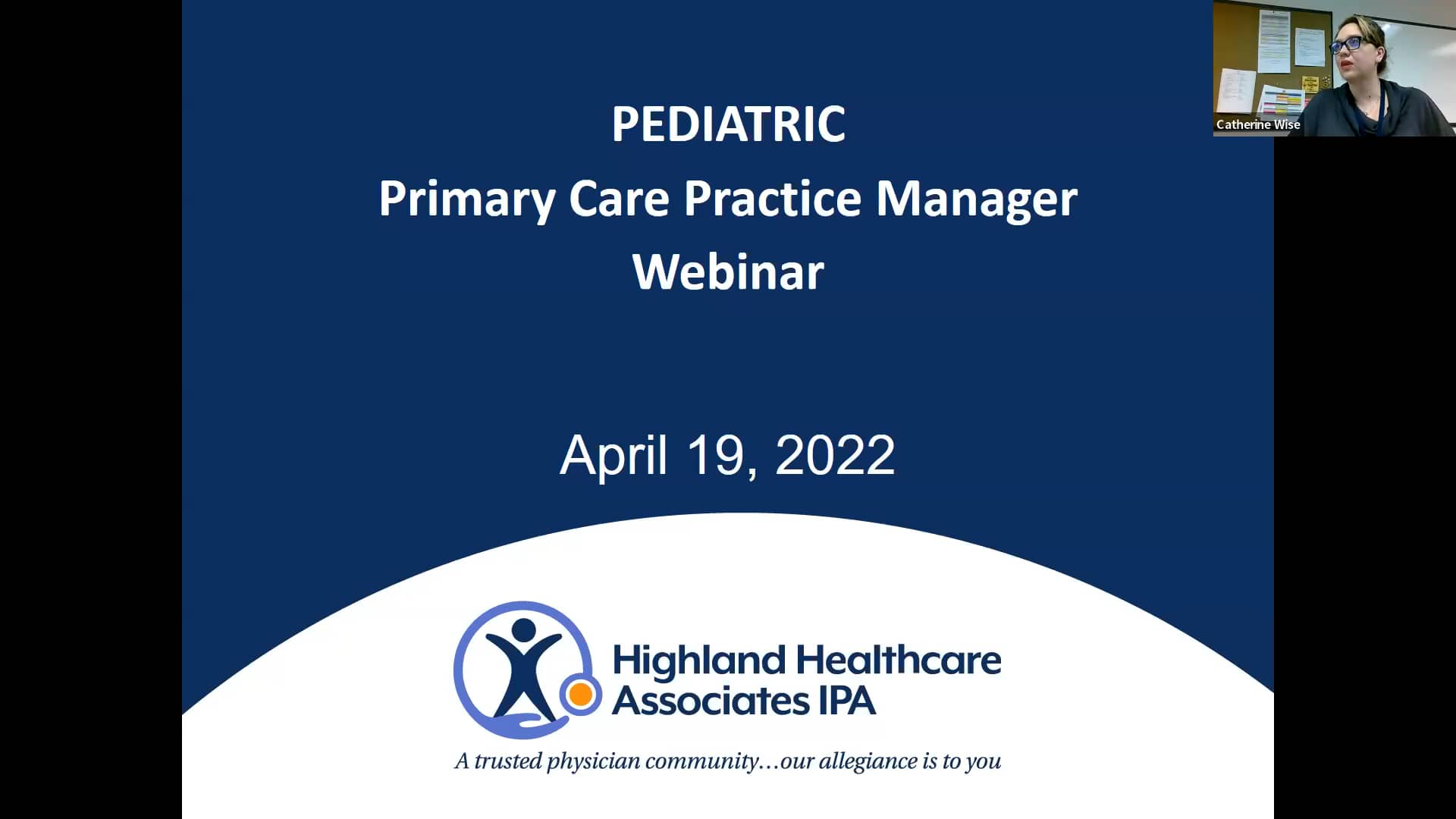 Pediatric PCP PM Webinar - 4/19/2023 on Vimeo
