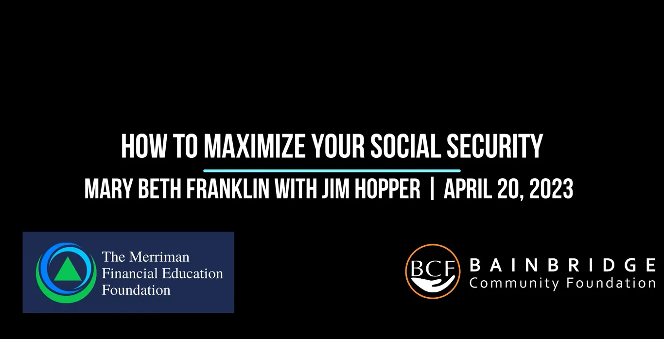 Maximizing Your Social Security.mp4 on Vimeo