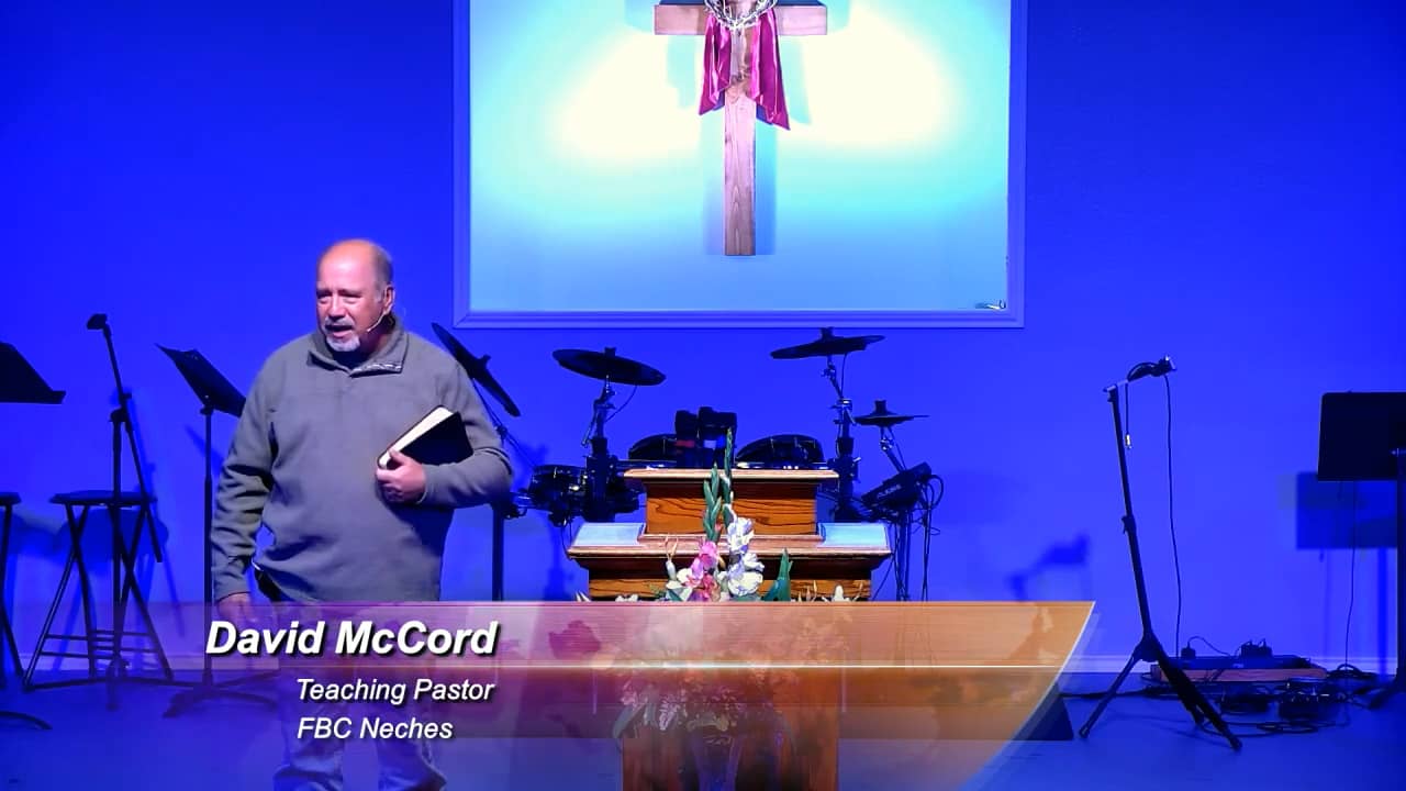 "Defining Moment" John 20:19-23 Bro. David McCord 4/23/2023 AM on Vimeo