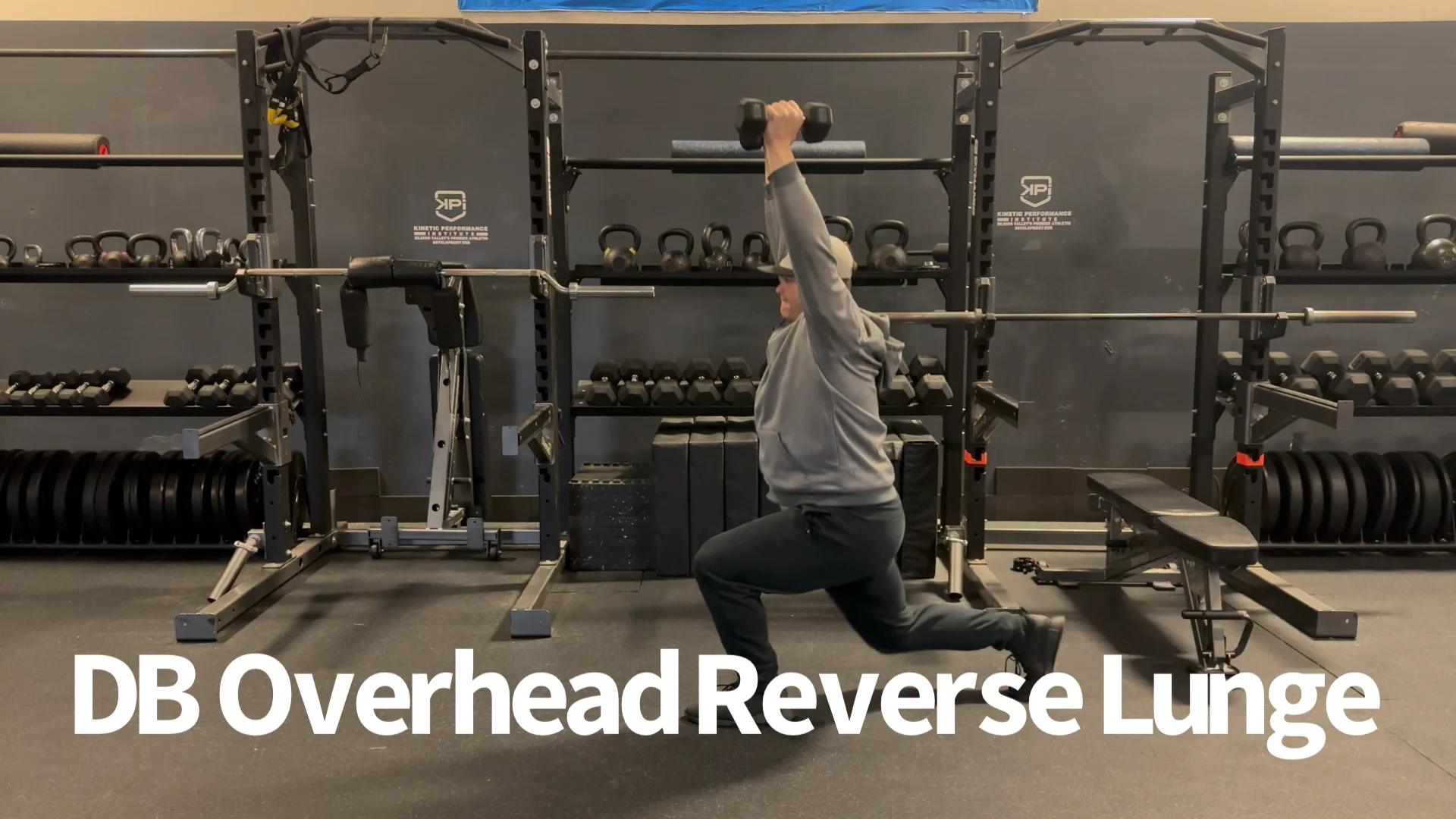 DB Overhead Reverse Lunge on Vimeo