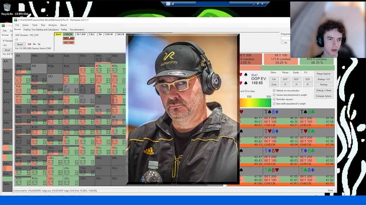 Johan Schultz-Pedersen - 3 Hands From the PokerGO Studio