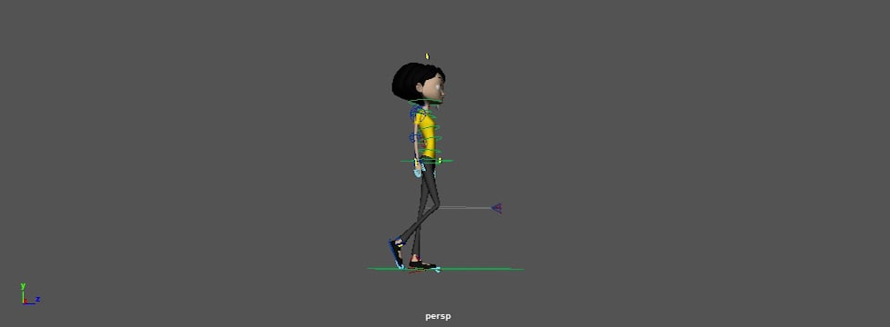 Bipedal Walk Cycle - Emma on Vimeo