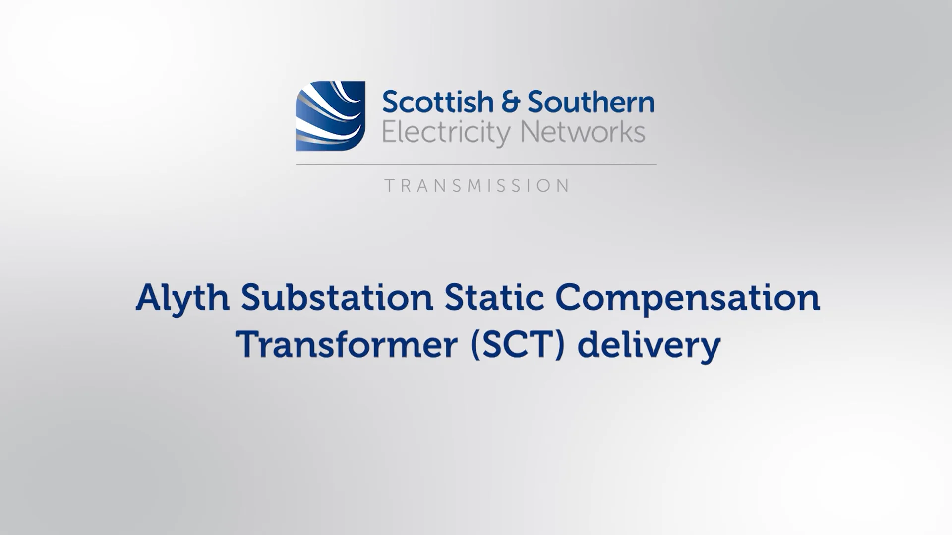 SSEN Transmission - Alyth Substation Transformer Delivery on Vimeo