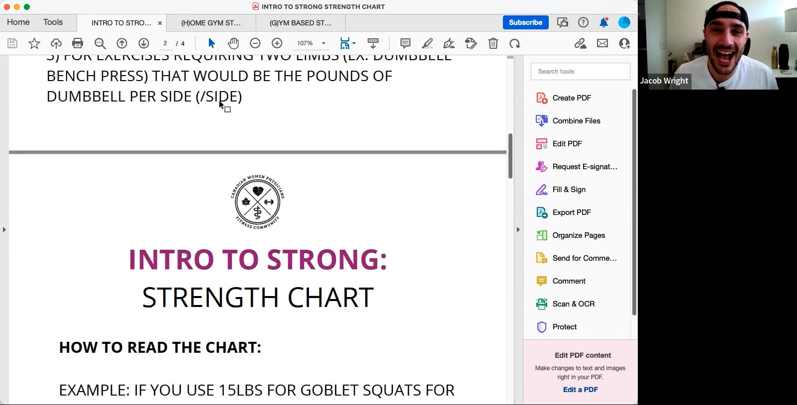 Strength Charts Breakdown on Vimeo