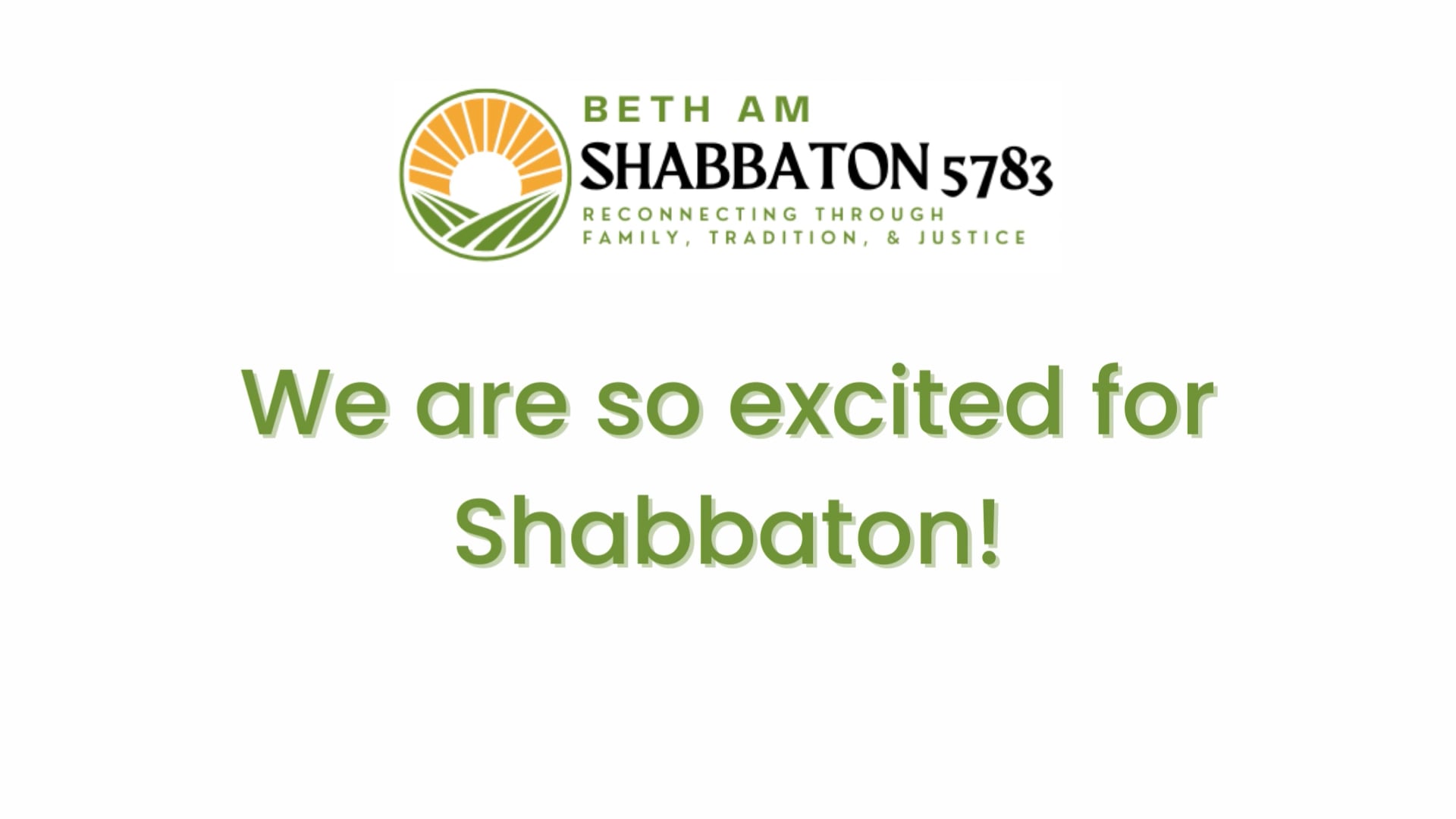 Shabbaton Video on Vimeo