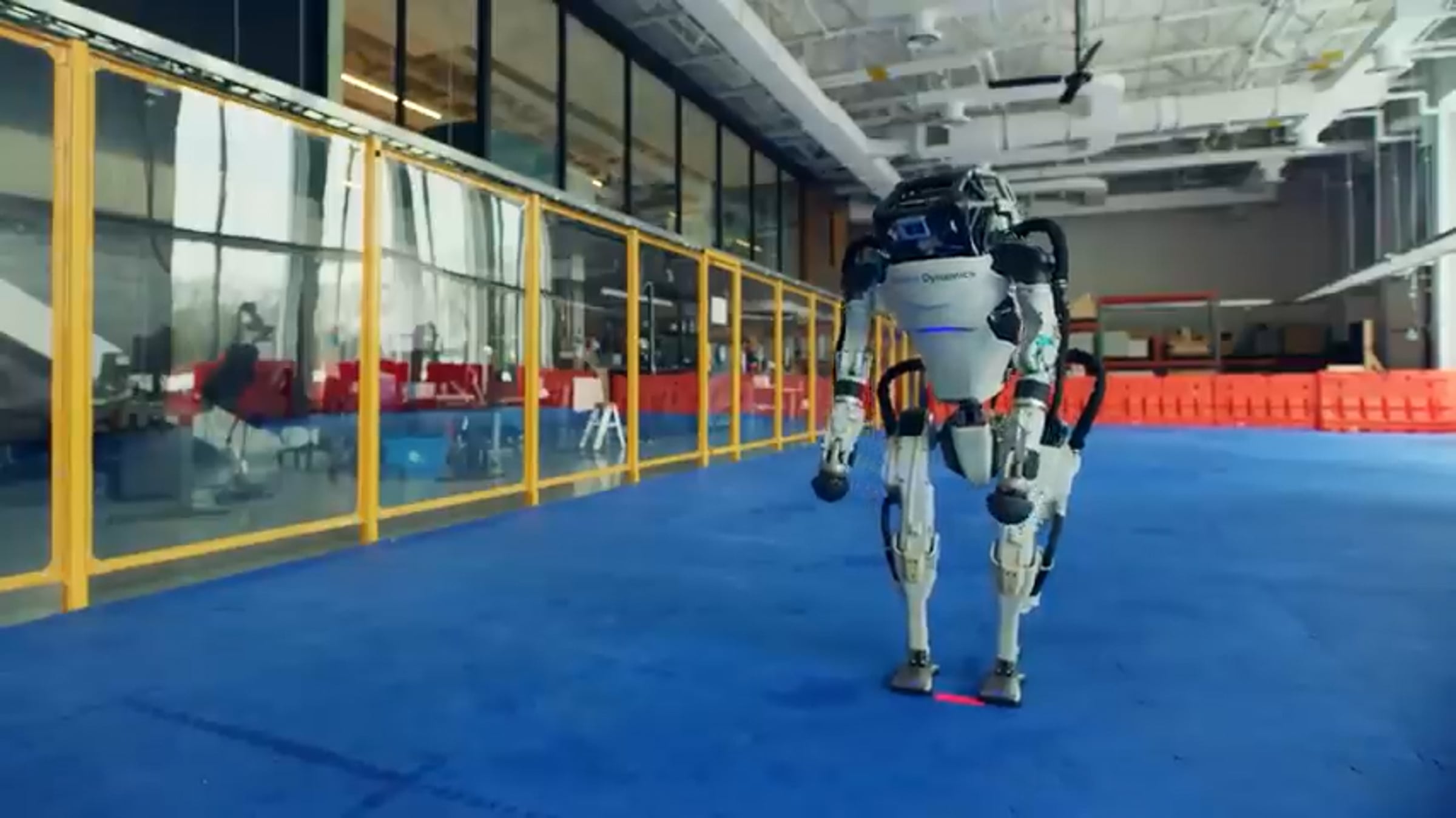 Unbelievable Robot Dance by Boston dynamics
