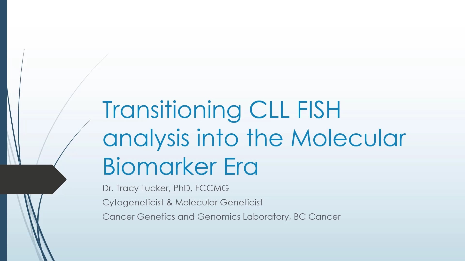 Transitioning CLL FISH analysis into the molecular biomarker era on Vimeo