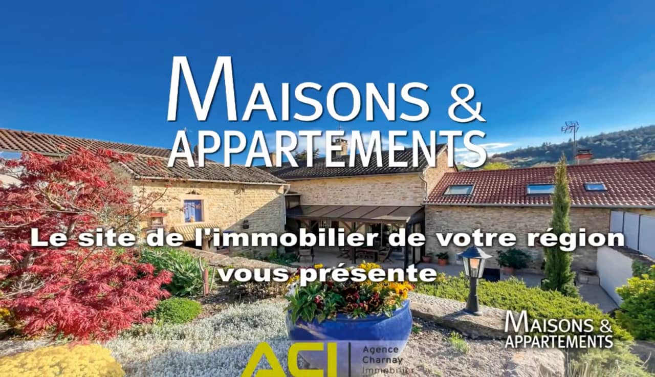 MACON - MAISON A VENDRE - 365 000 € - 184 m² - 6 pièce(s) on Vimeo