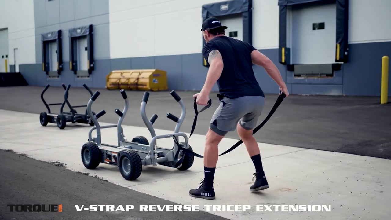 TANK Push Sled Exercises Triceps Extension on Vimeo