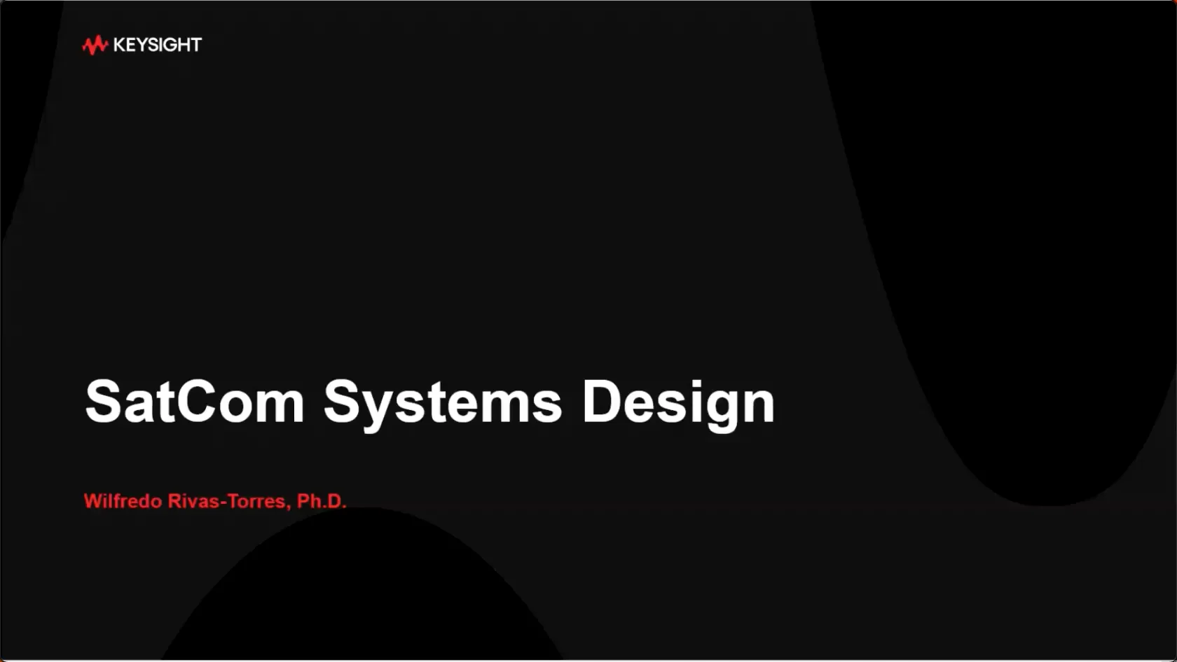 SatCom Systems Design on Vimeo