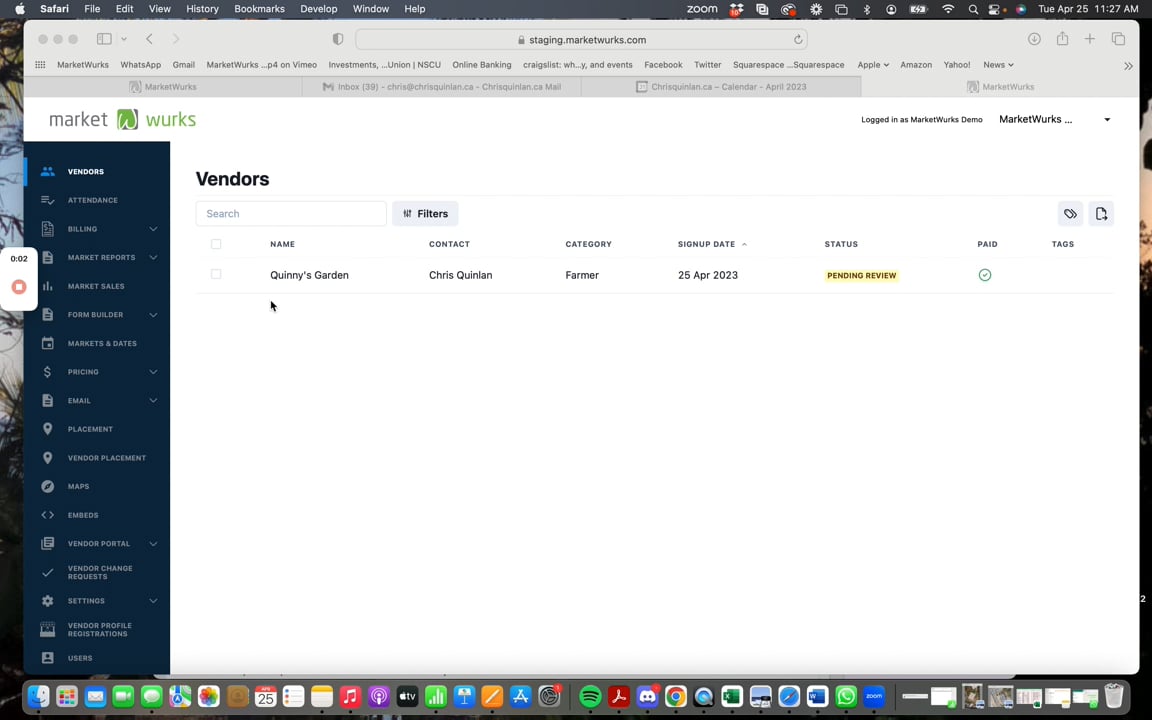 Waitlist Feature Part One on Vimeo