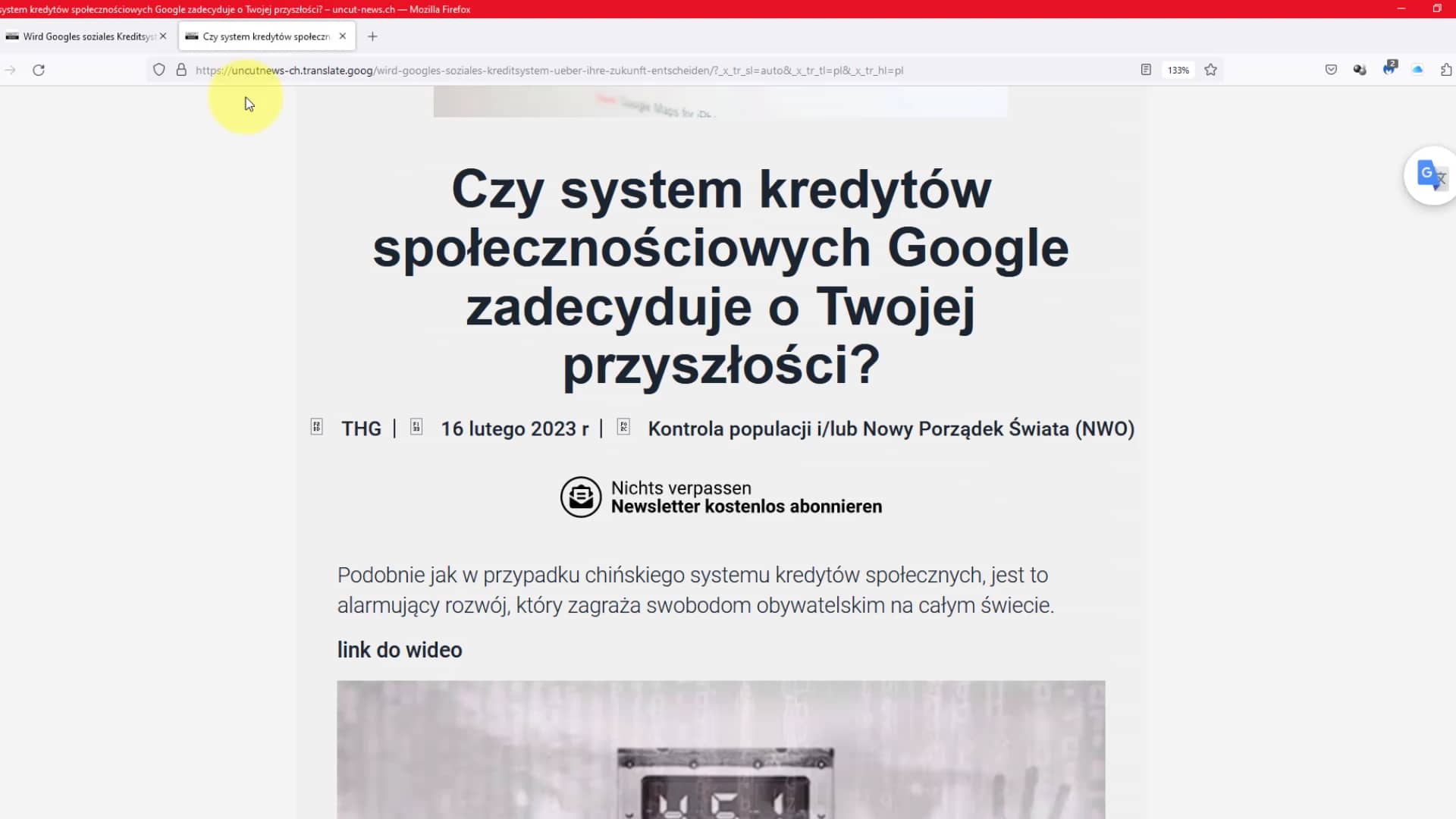 system kredytów google2 on Vimeo