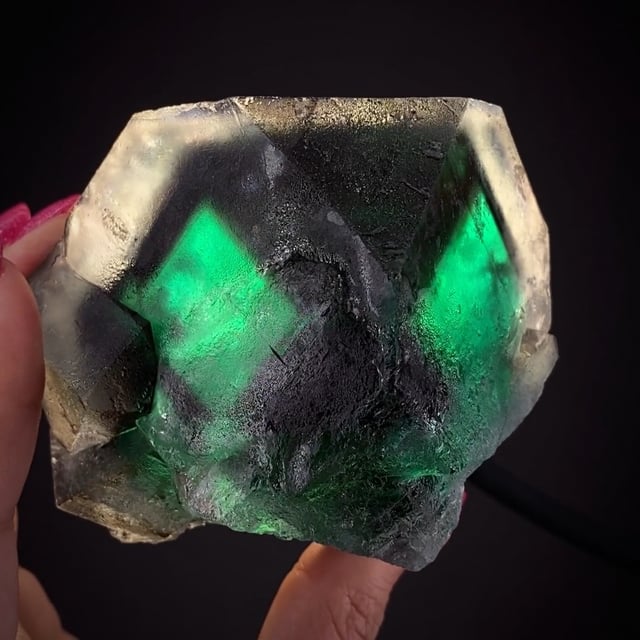 Fluorite "Alien Eye" (2007 Find) | Erongo Mtns., Karibib Con., Erongo ...