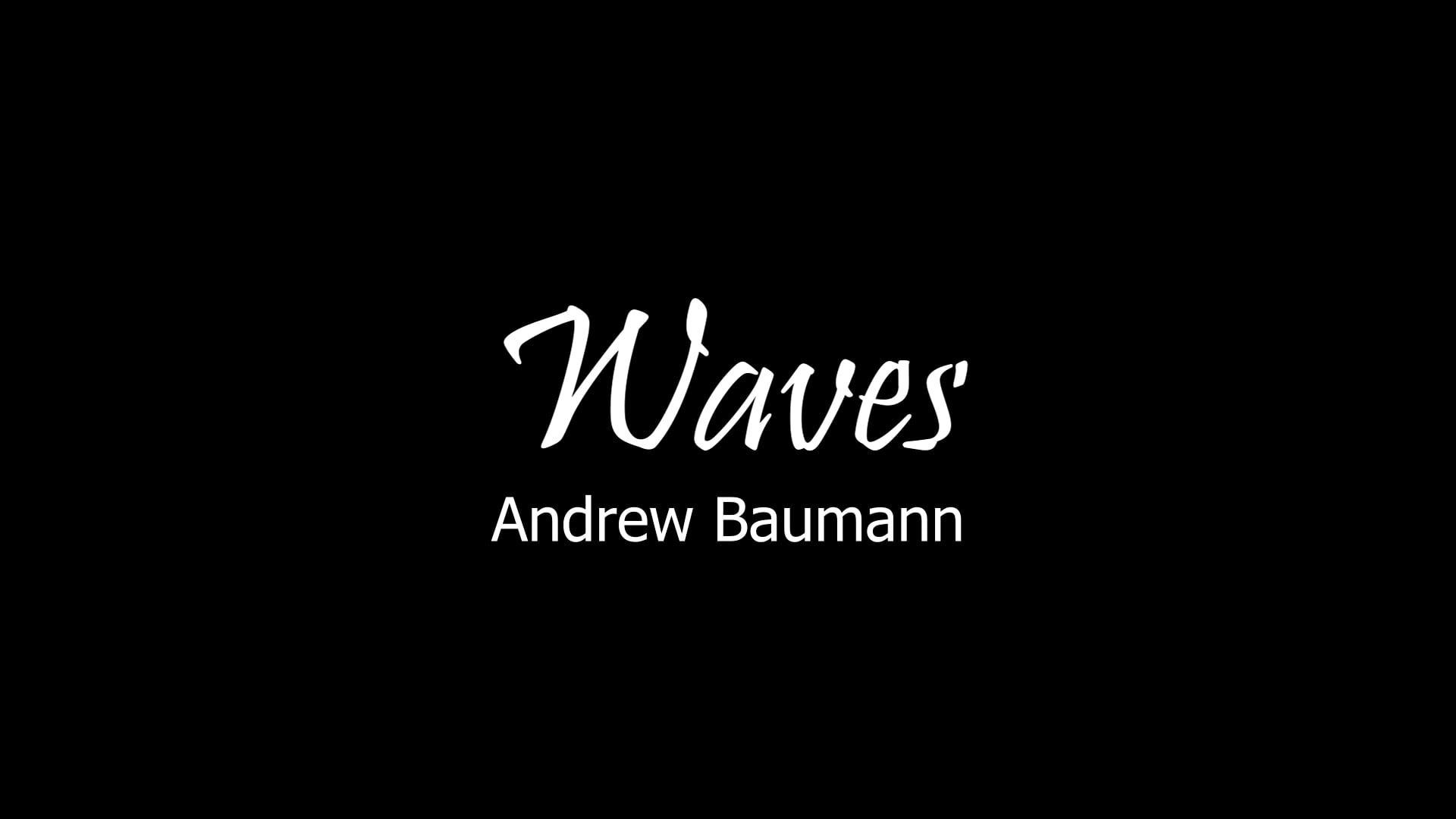 Waves - Experimental Trio on Vimeo