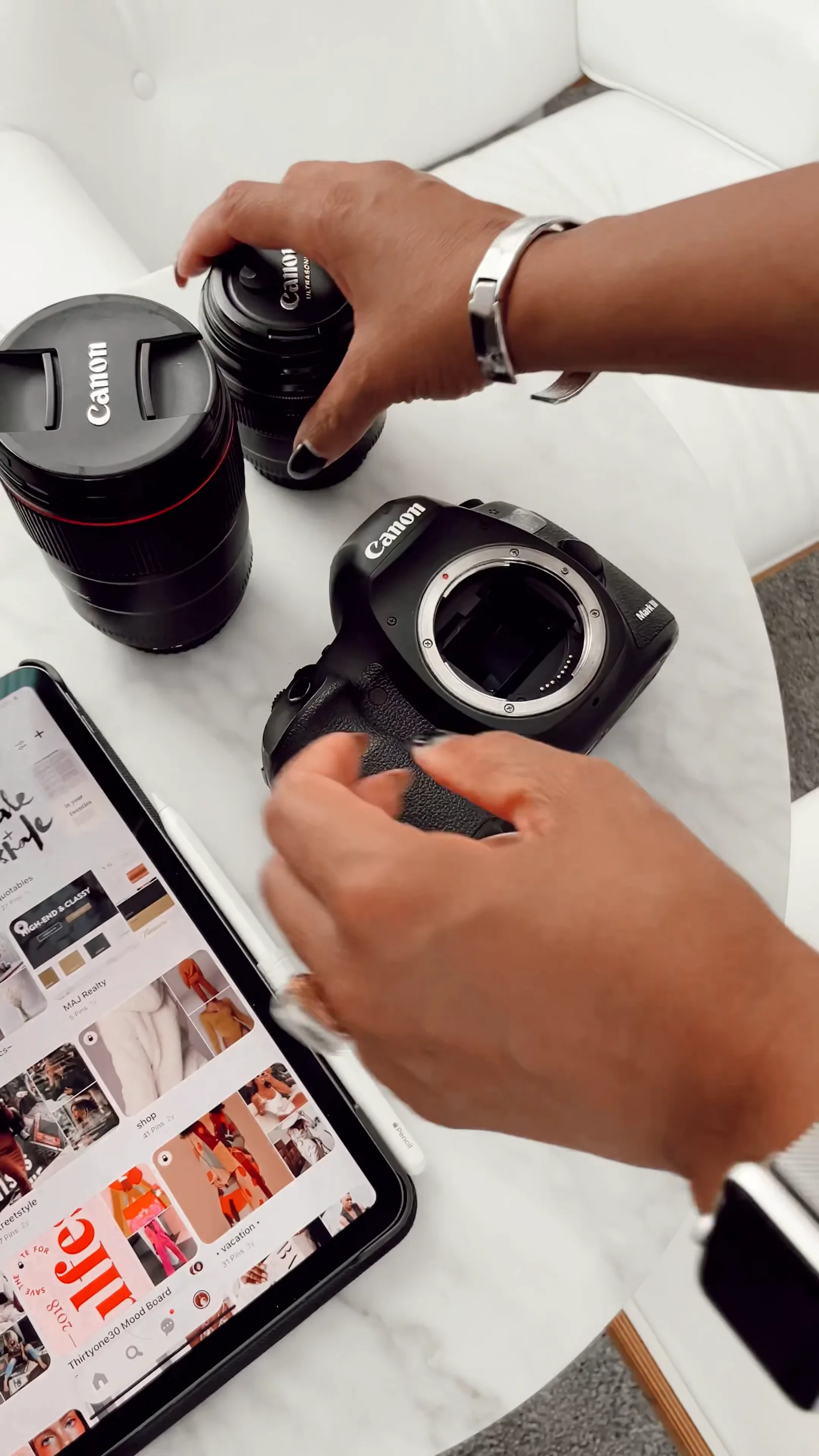 STOCK VIDEO: camera changing lenses.mp4 on Vimeo