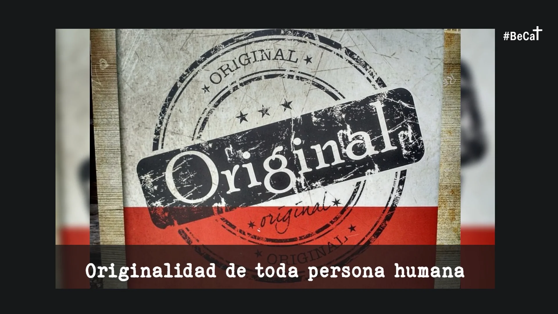 Originalidad de toda persona humana on Vimeo