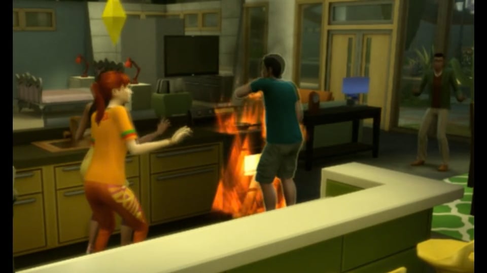 Sim on fire! on Vimeo