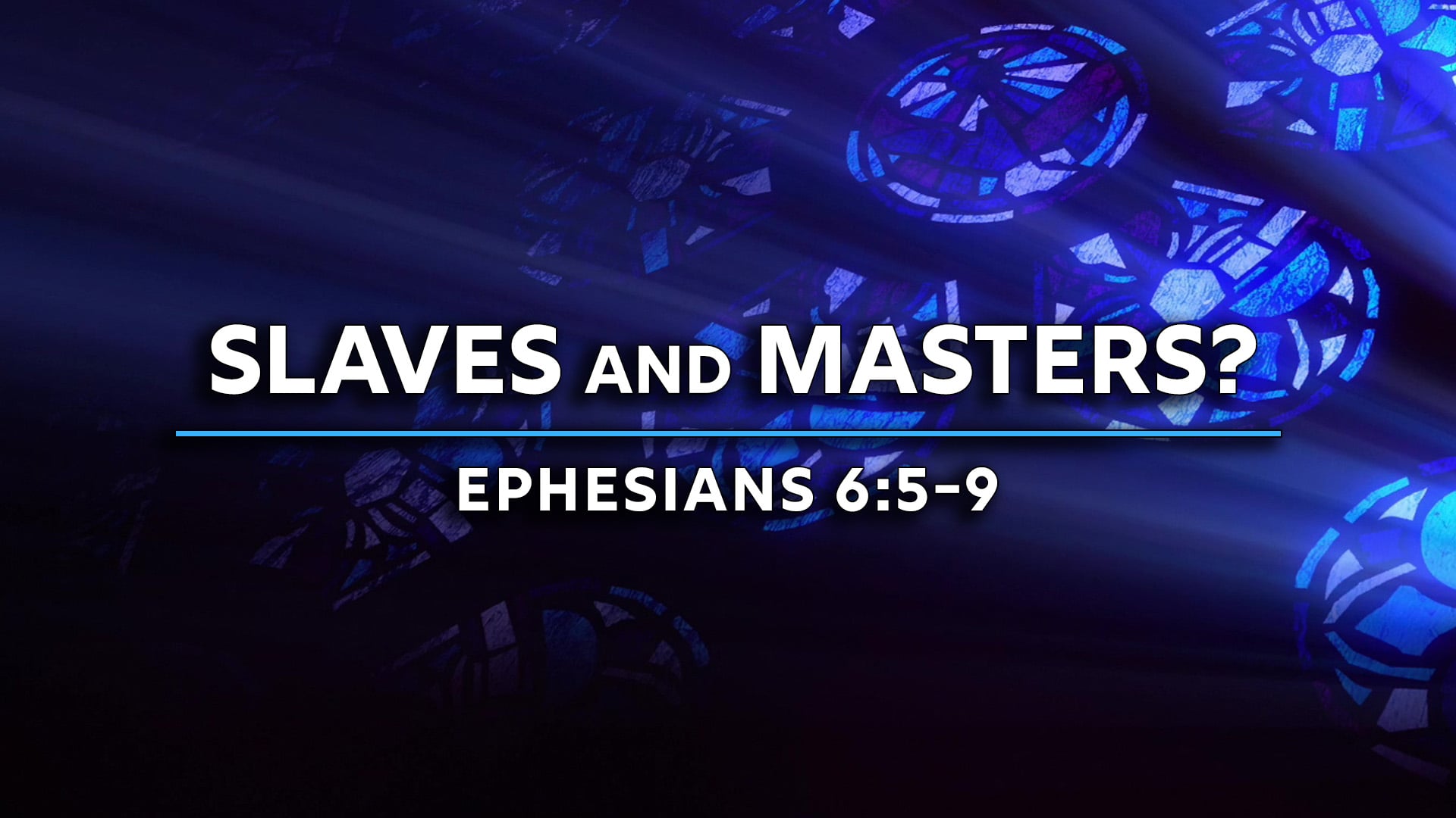 April 24, 2023 - Slaves and Masters? by Dave Shumaker on Vimeo