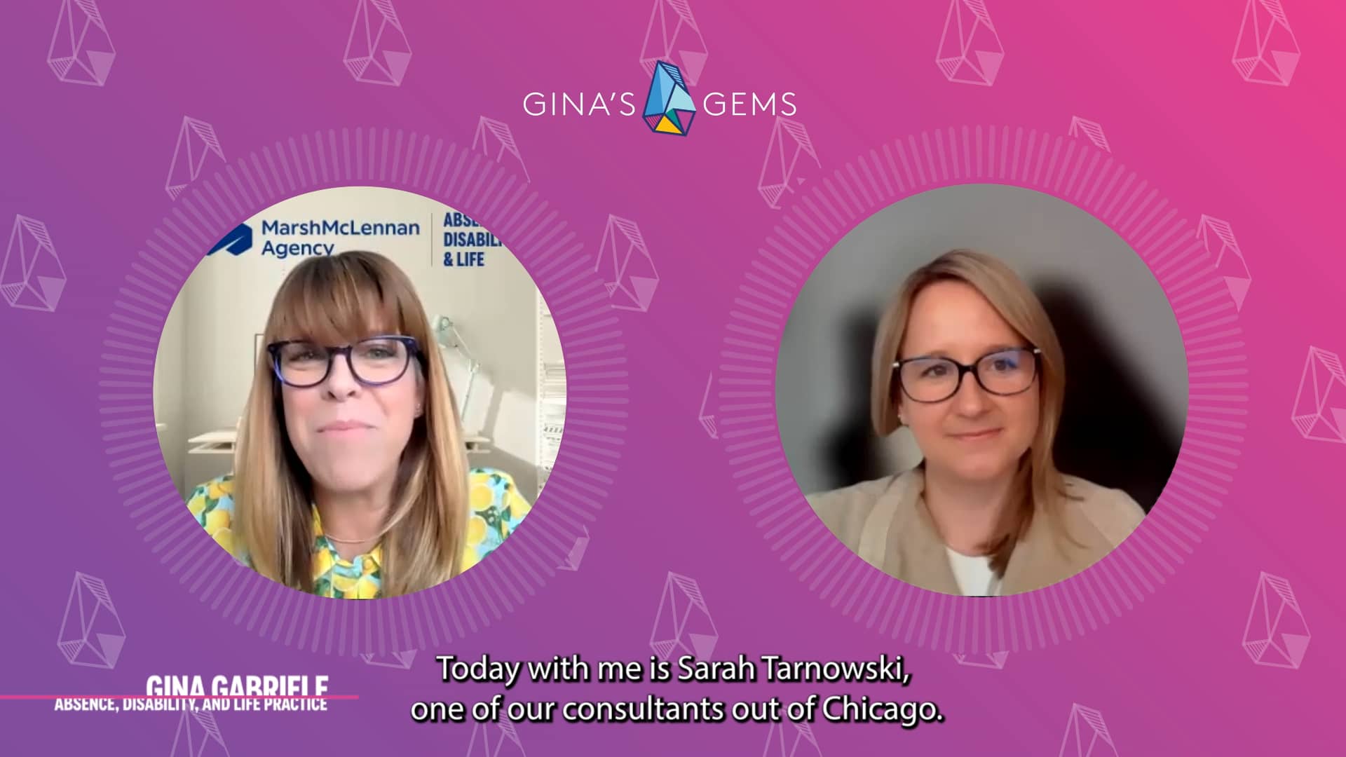 Gina's Gems / The Six Keys to a Successful Implementation with Sarah Tarnowski - Clip on Vimeo