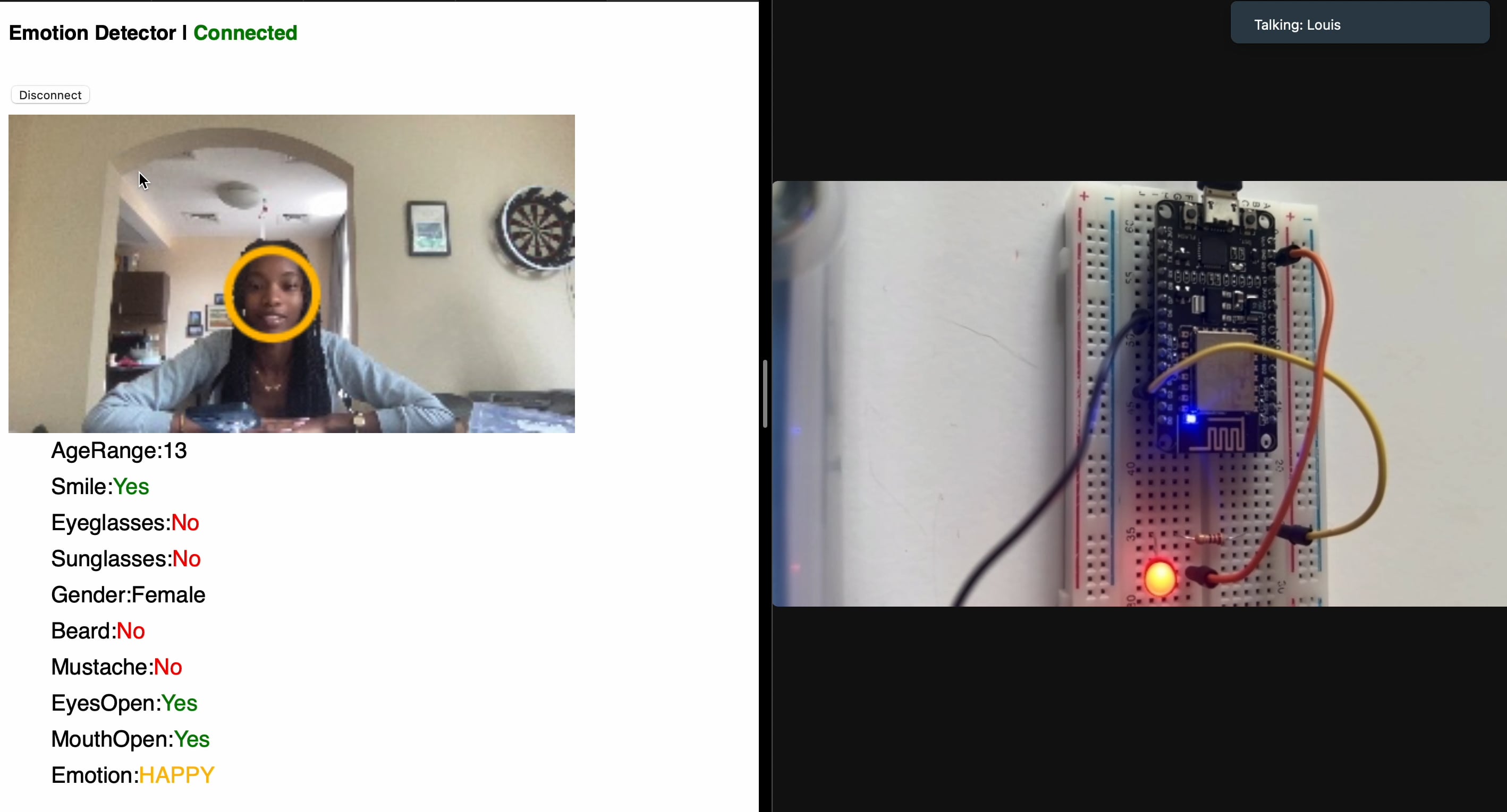 IOT Smile ESP8266.mov on Vimeo