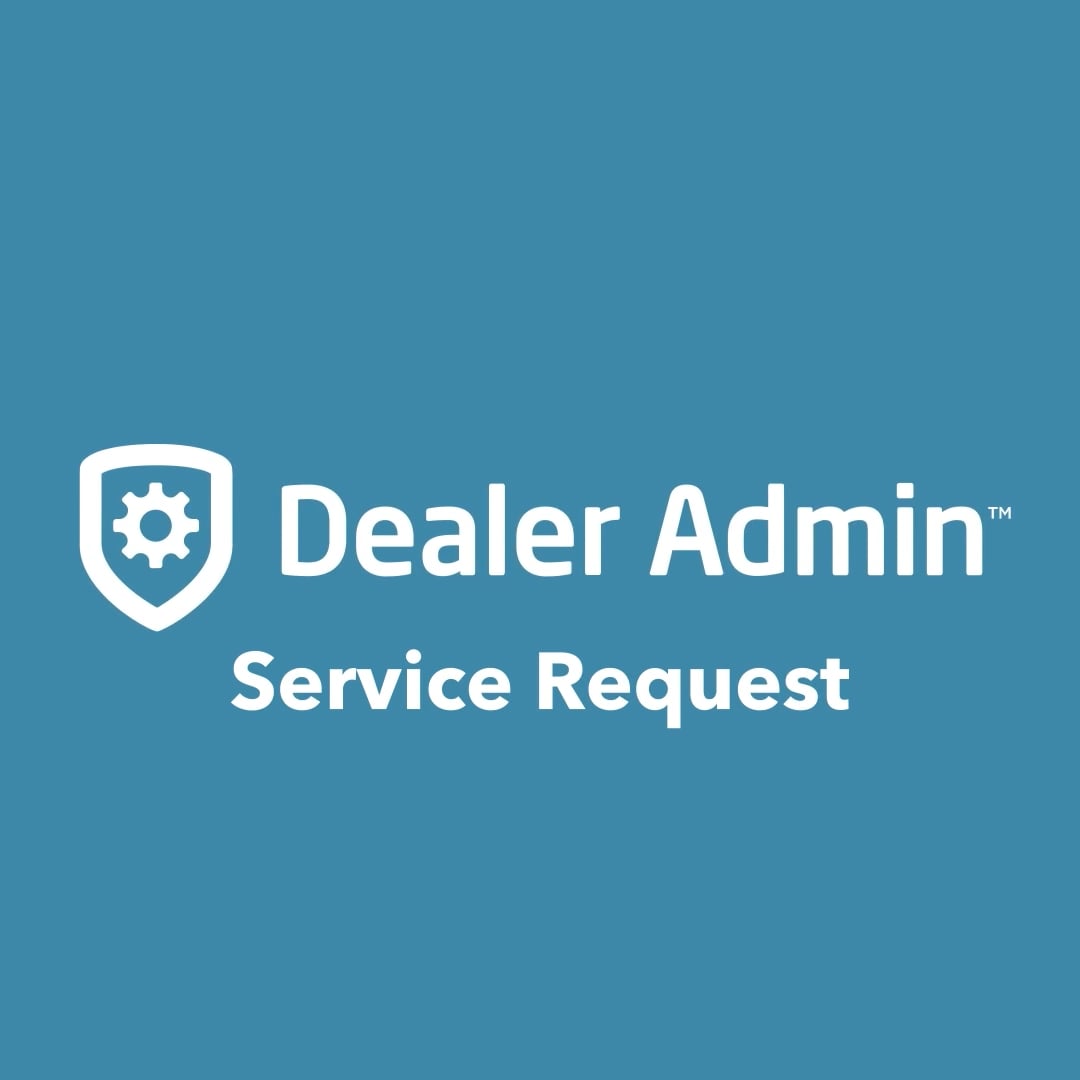 Service Request on Dealer Admin on Vimeo