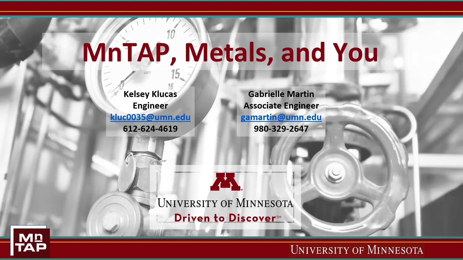 Webinar: MnTAP, Metals, & You on Vimeo