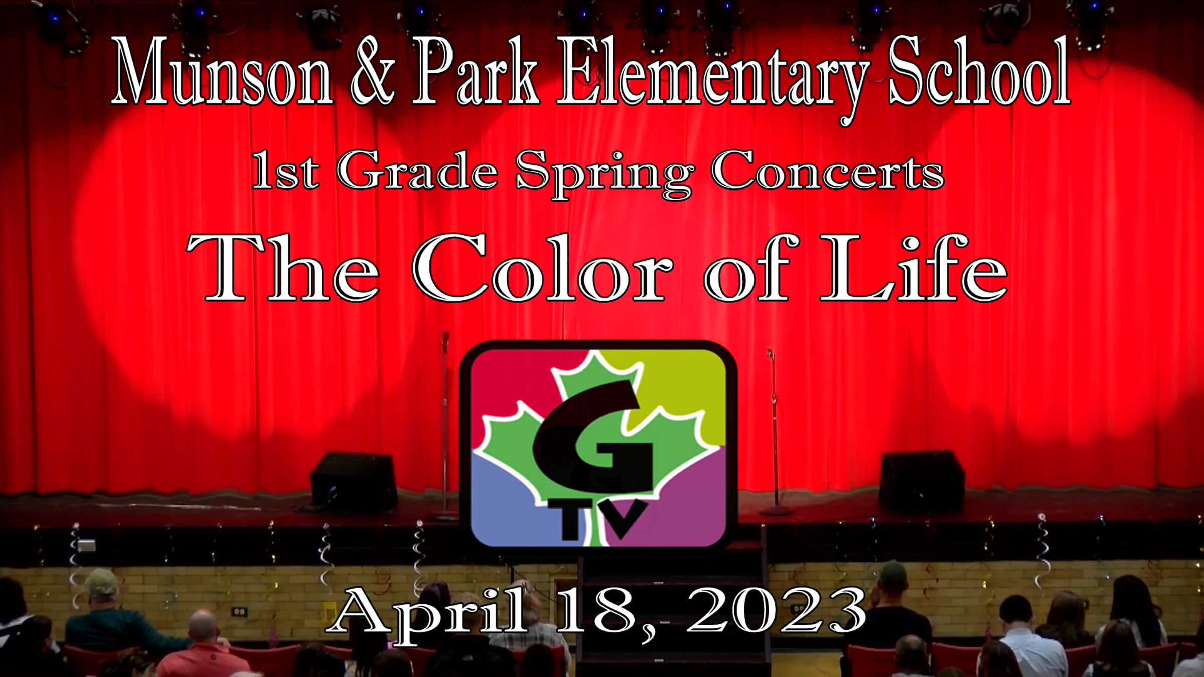 Munson/Park Elementary 1st Grade Spring Concerts 04-18-2023