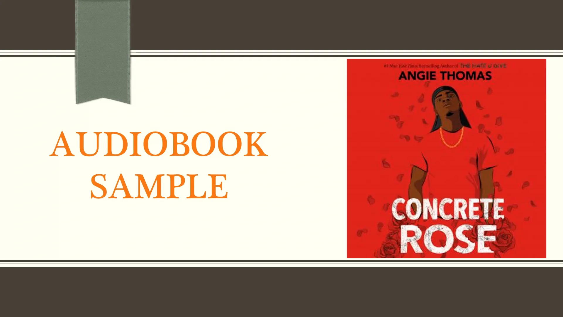 Audiobook Sample. Read by Dion Graham ISBN9780063043817 on Vimeo