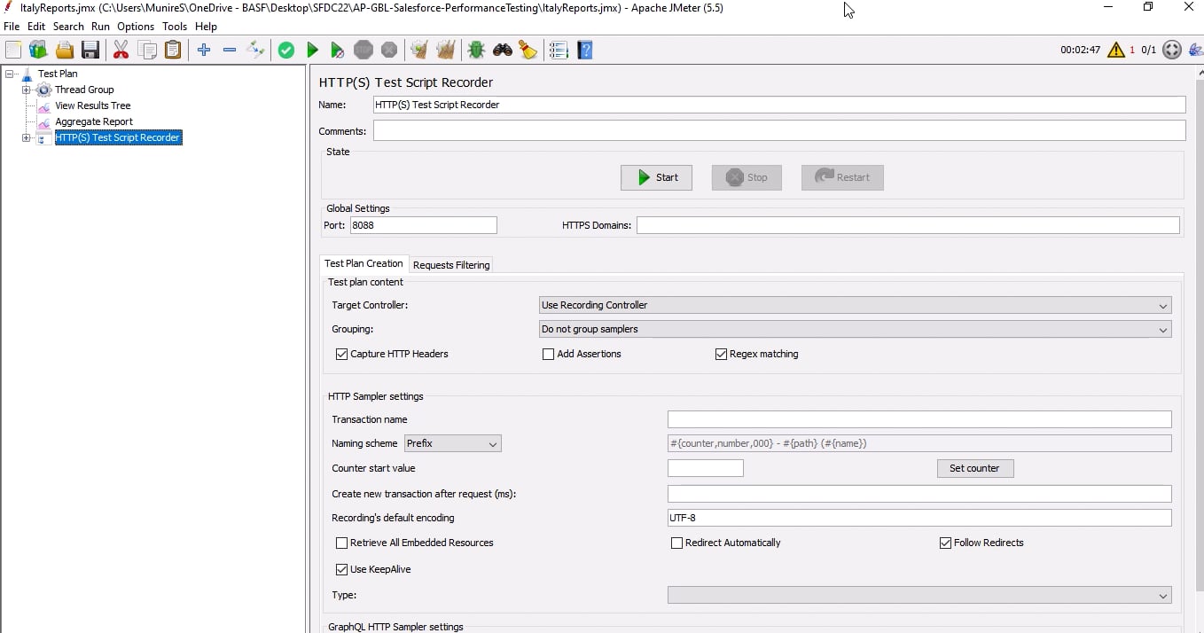 Performancetesting Jmeter Sample Executionmp4 On Vimeo 