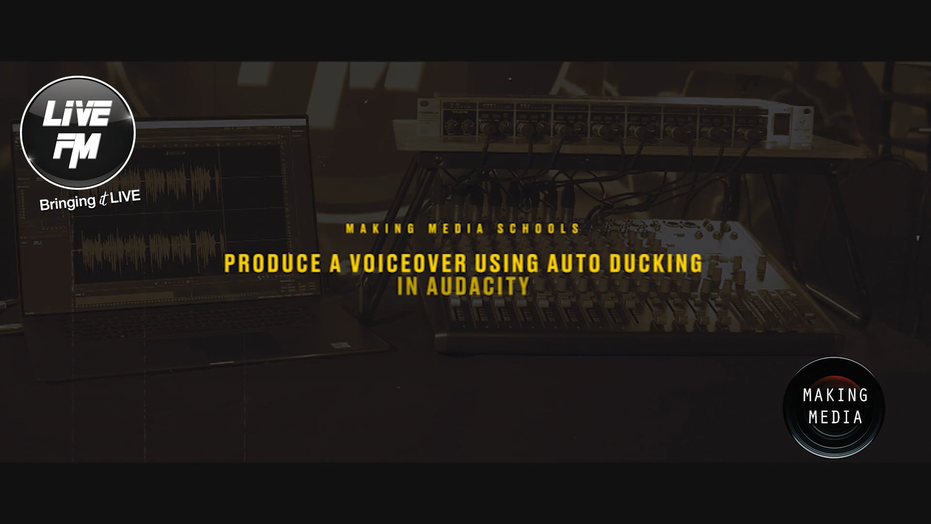 PRODUCE A VOICEOVER USING AUTO DUCKING IN AUDACITY on Vimeo