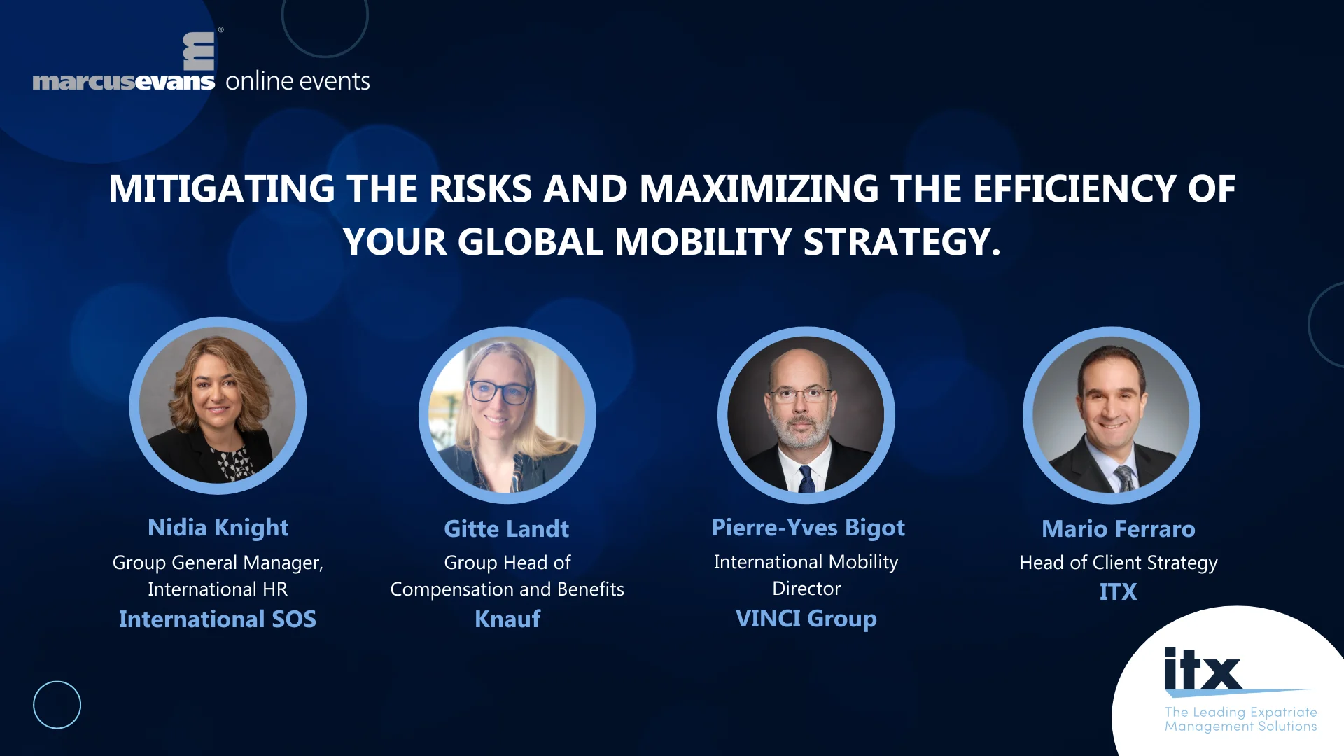 marcus evans HR Insights - Mitigating the risks and maximizing the ...