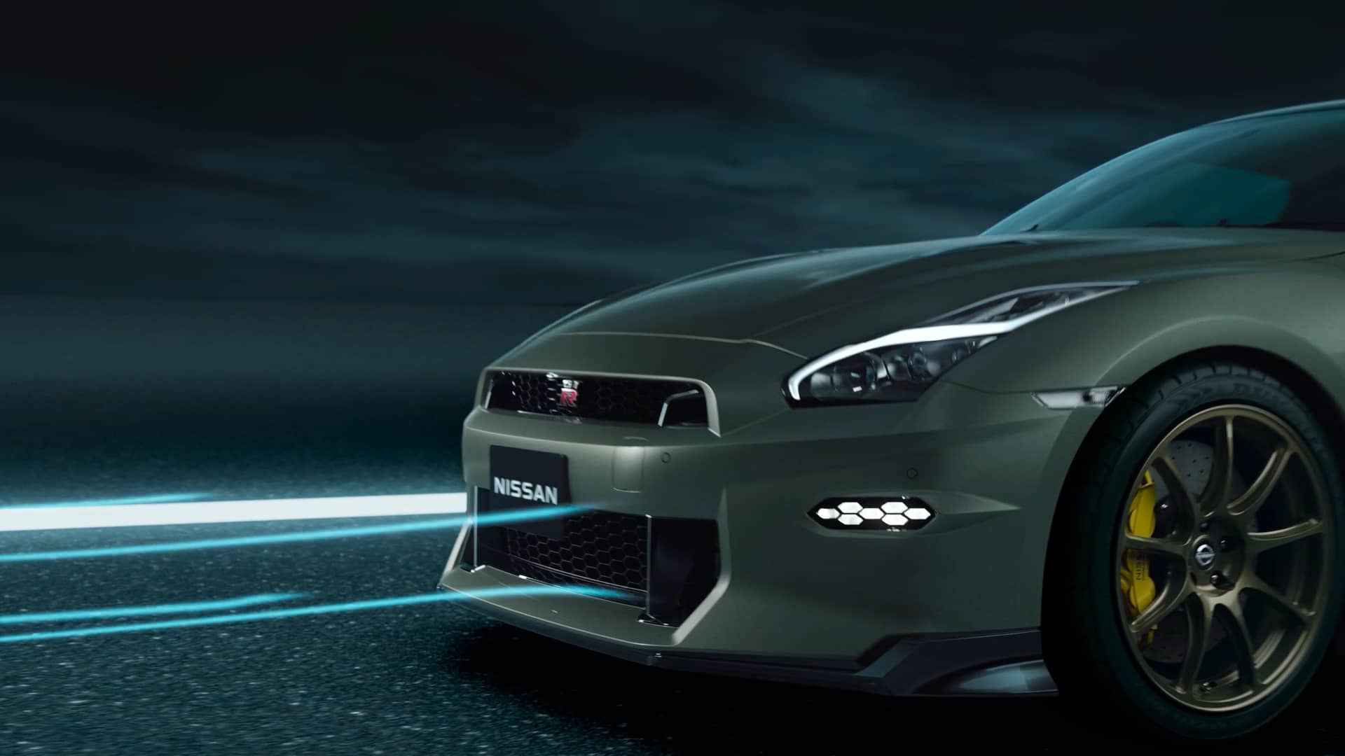 Nissan GTR Front In on Vimeo