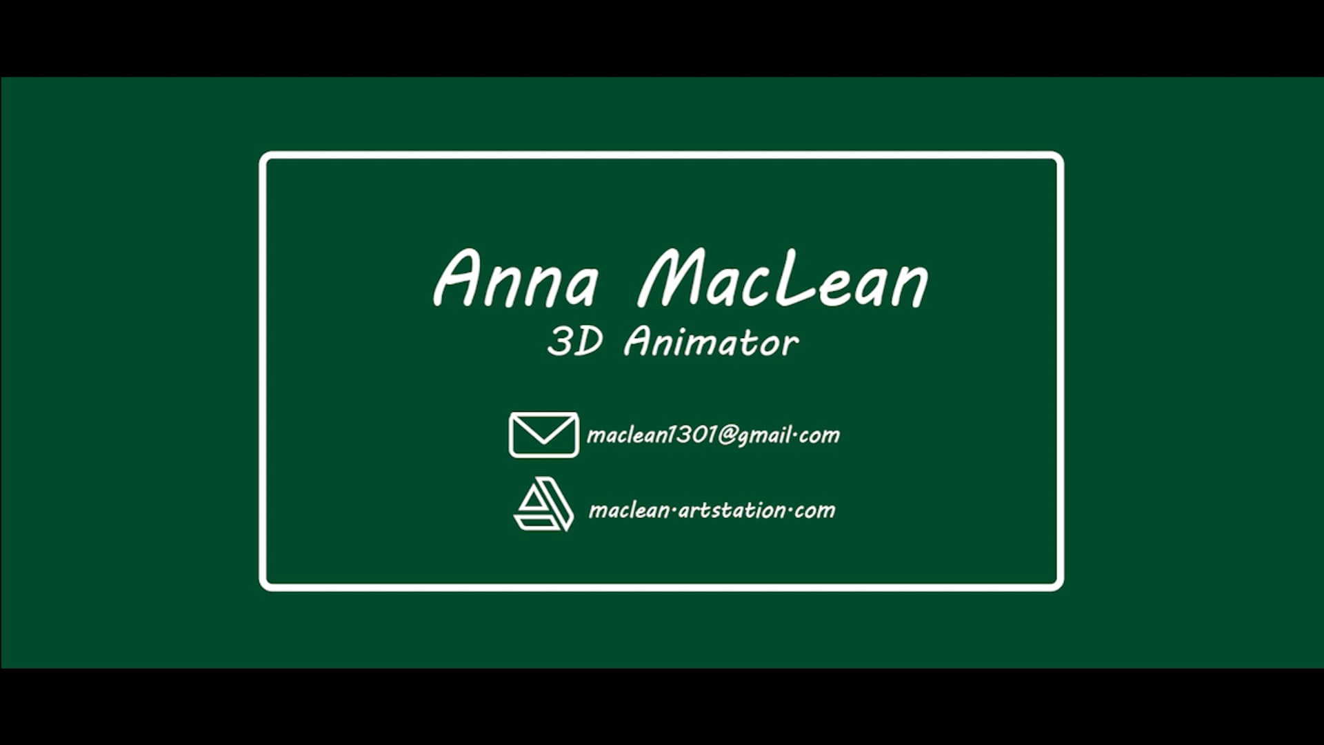Anna MacLean - 2023 Animation Demo Reel on Vimeo