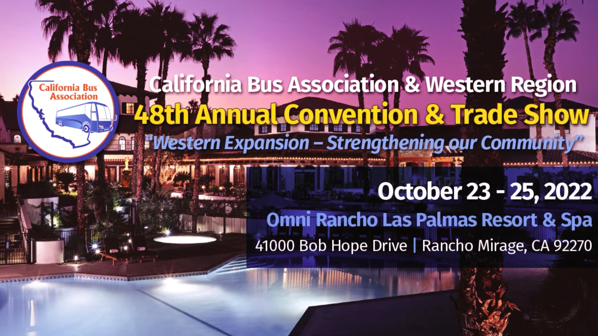 CBA Convention Palm Springs 2022 on Vimeo