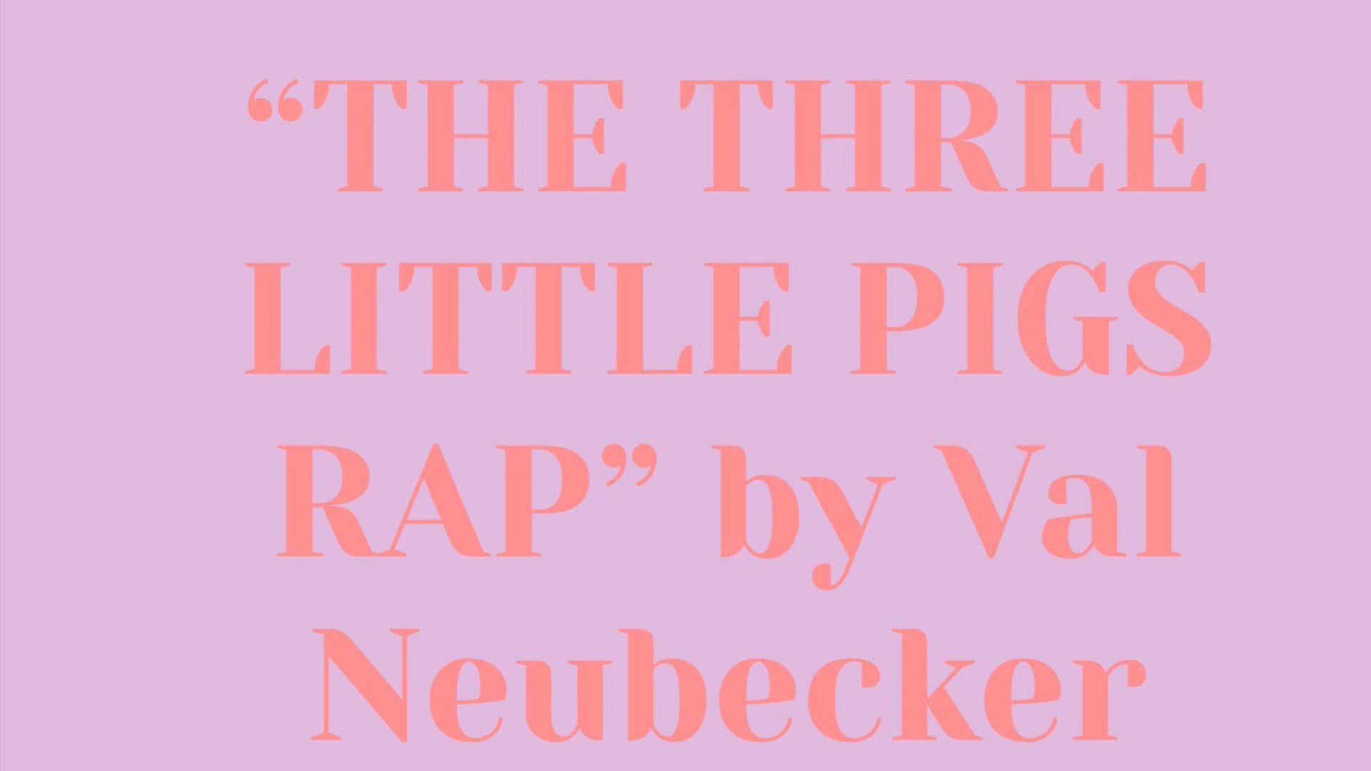 3ESO-B “Three Little Pigs Rap”-2023 on Vimeo