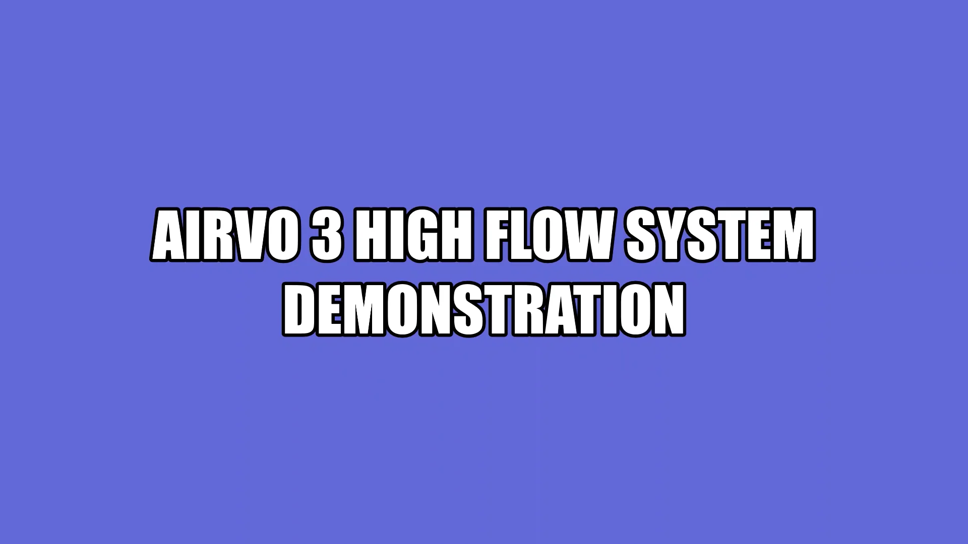 Airvo 3 High Flow System on Vimeo