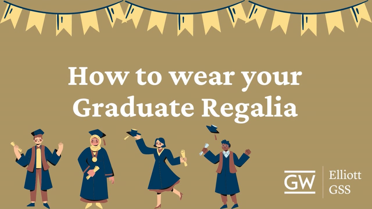 How to wear your Graduate Regalia | Videos & Movies on Vimeo