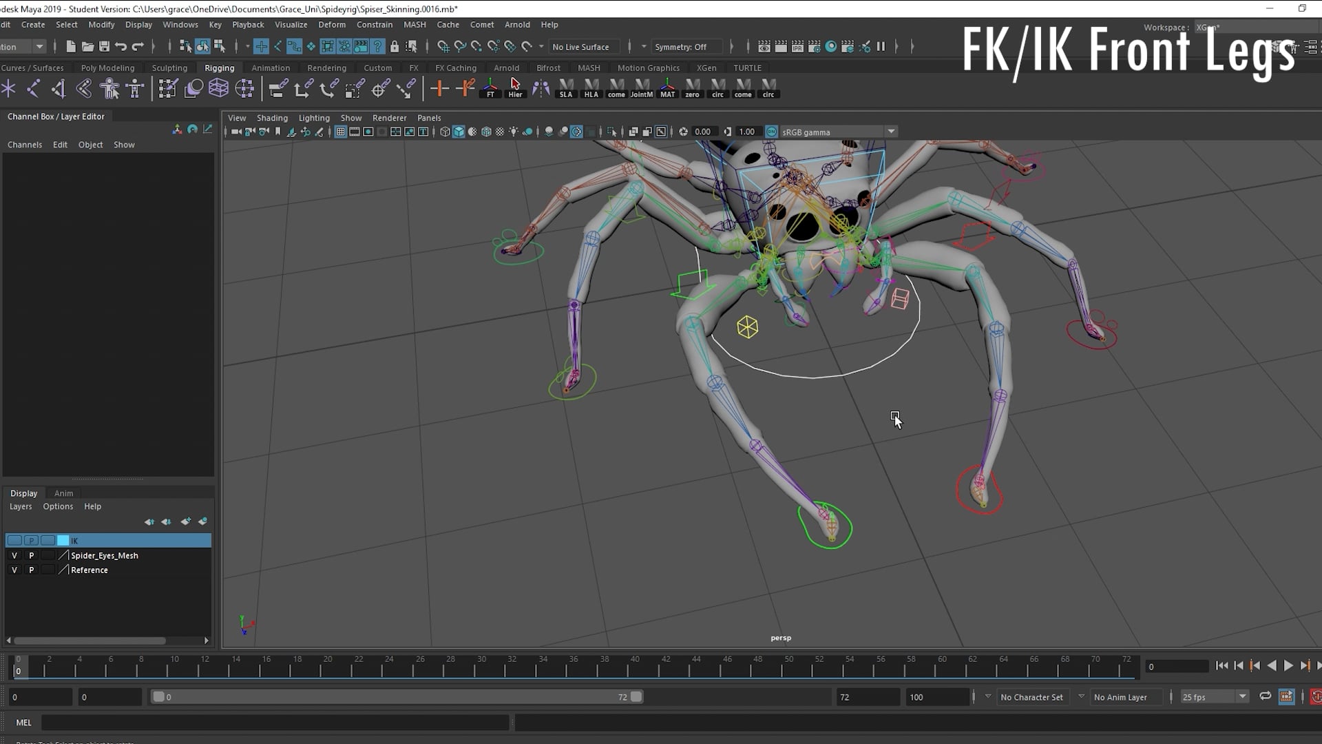 Jumping Spider Rig Demo - 2022 on Vimeo