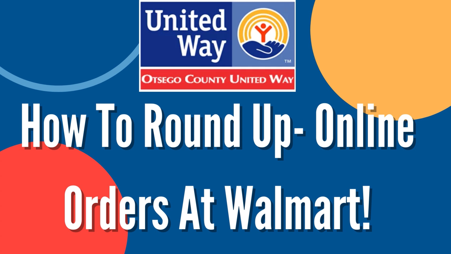 Walmart Round Up How To Video on Vimeo