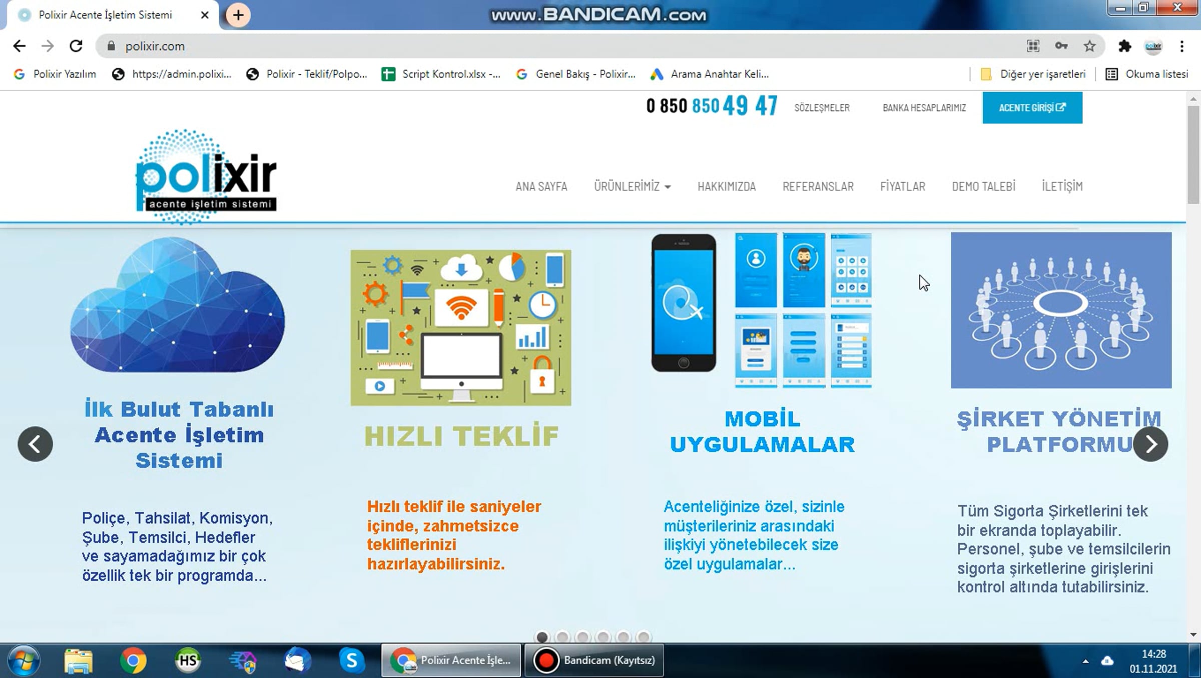 1_Polixir_Acente_İşletim Sistemi