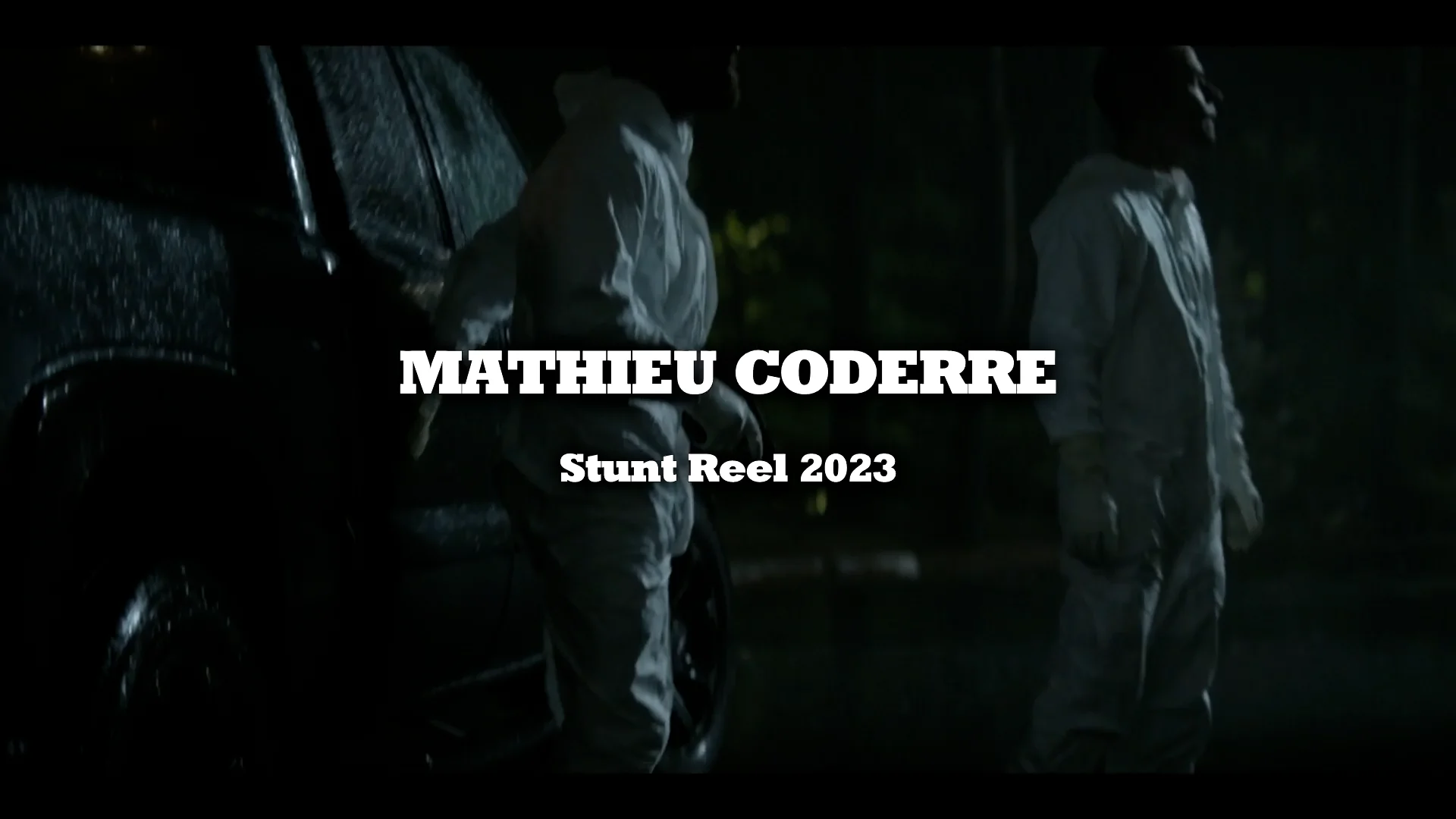 Stunt Reel 2023 Mathieu Coderre